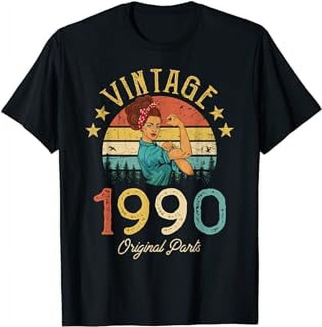 Vintage 1990 Made in 1990 31st birthday 31 years old T-Shirt - Walmart.com