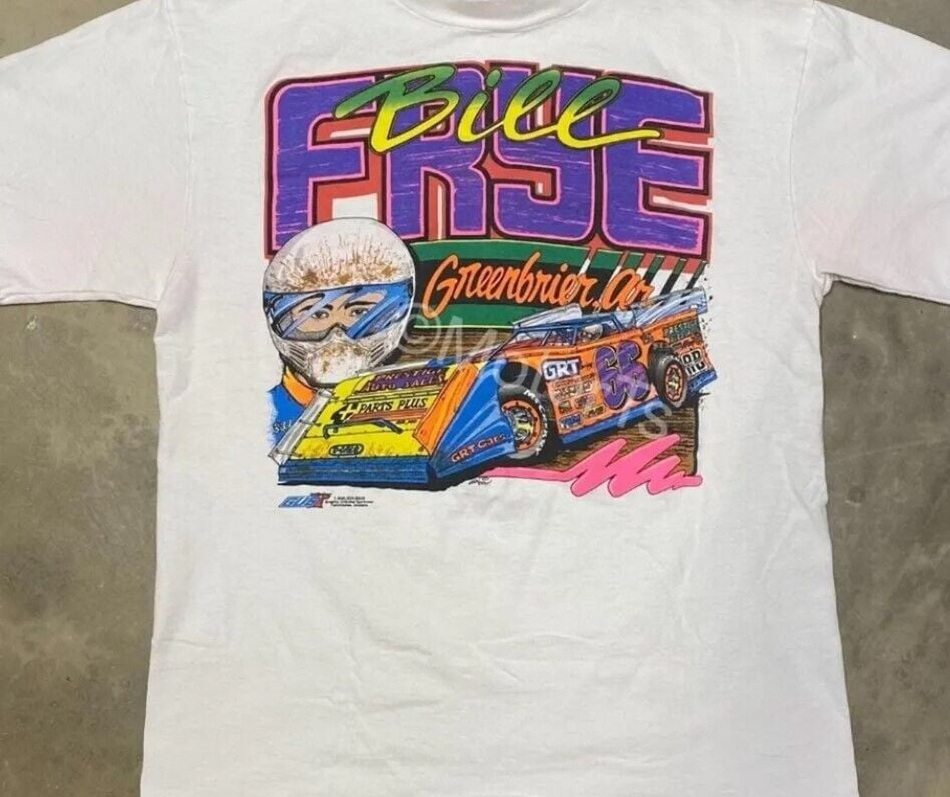 Vintage 1990s Bill Frye Dirt Late Model T-Shirt, Late Model Shirt ...