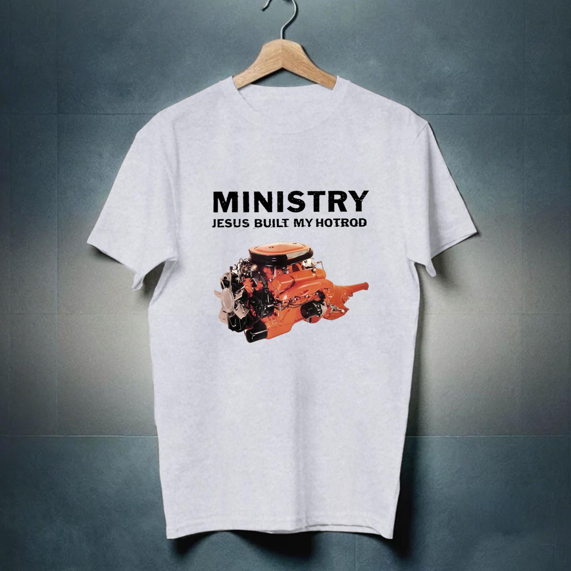 Vintage 1992 MINISTRY Jesus Built My Hotrod Album Promo T-Shirt ...