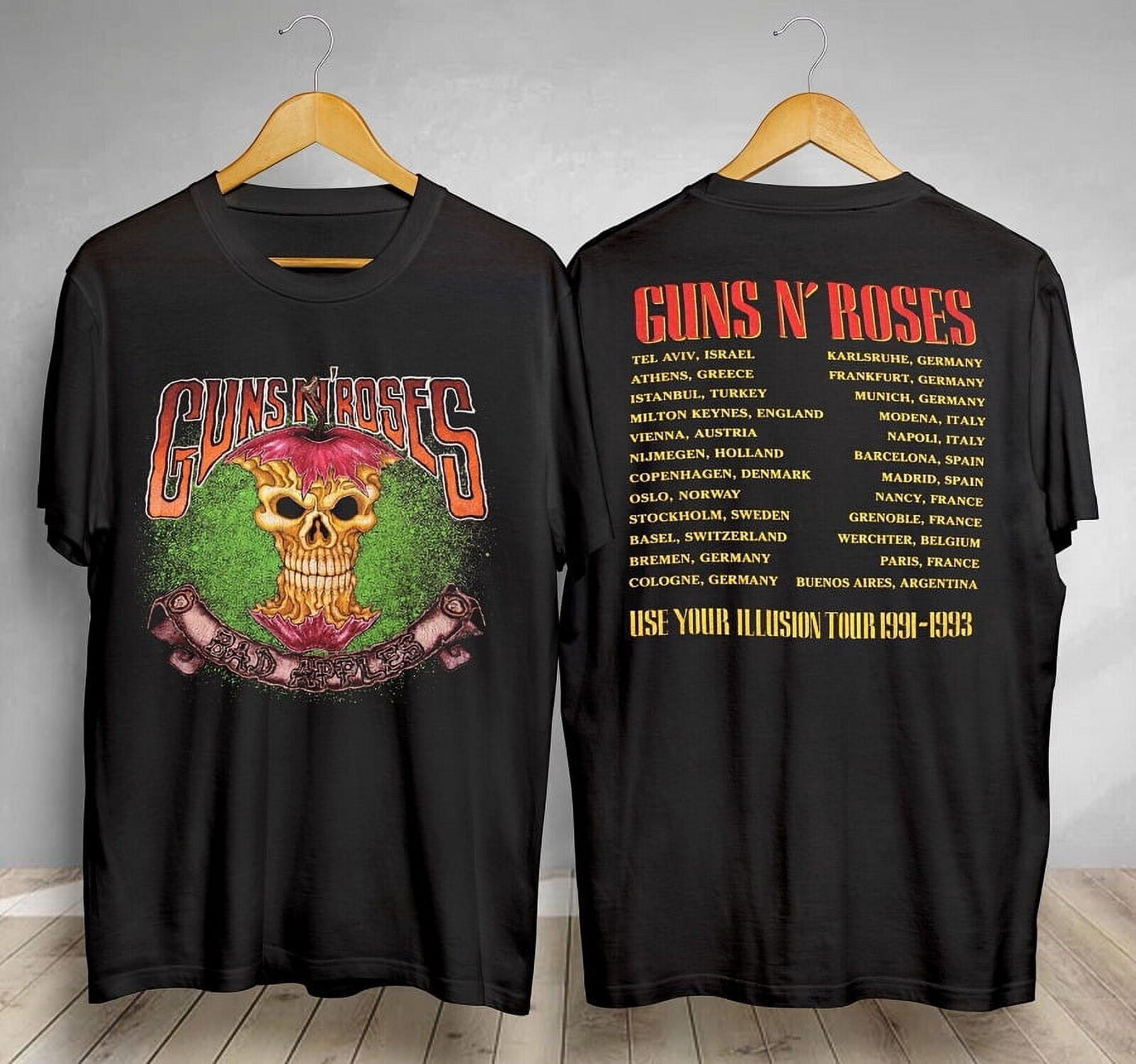 Vintage 1993 Gun N' Roses Bad Apples Use Your Illusion Tour Concert ...