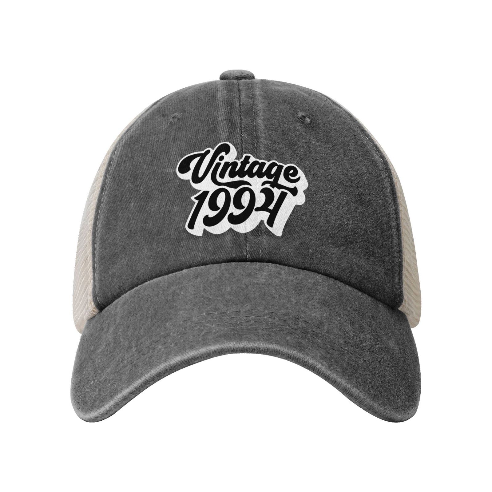 Vintage 1994 Unisex Cowboy Mesh Baseball Cap Adjustable Vintage Trucker Hat Classic Sport Hats ...