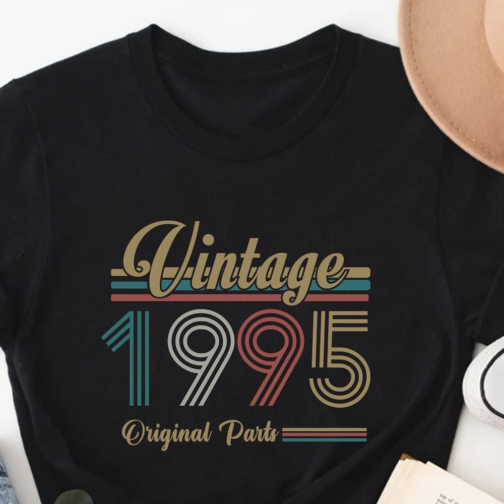 Vintage 1995 Shirt, 30Th Birthday Shirt, Vintage 1995 Birthday Shirts ...