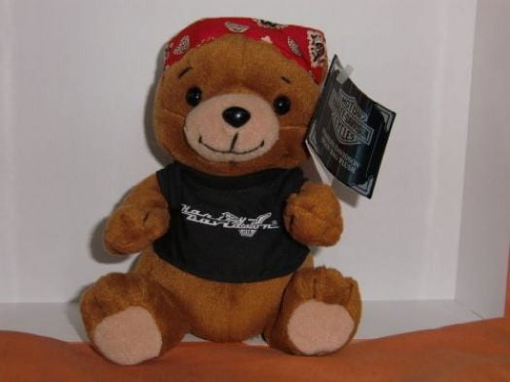 Vintage 1997 Harley Davidson Roamer The Bear Bean Bag Plush Pig ...