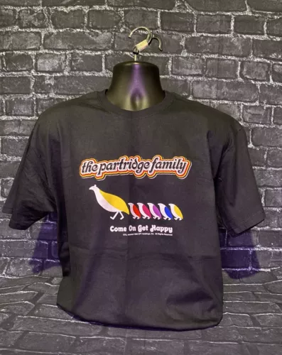 Vintage 1998 The Partridge Family C'Mon Get Happy T-Shirt Hot Trending ...