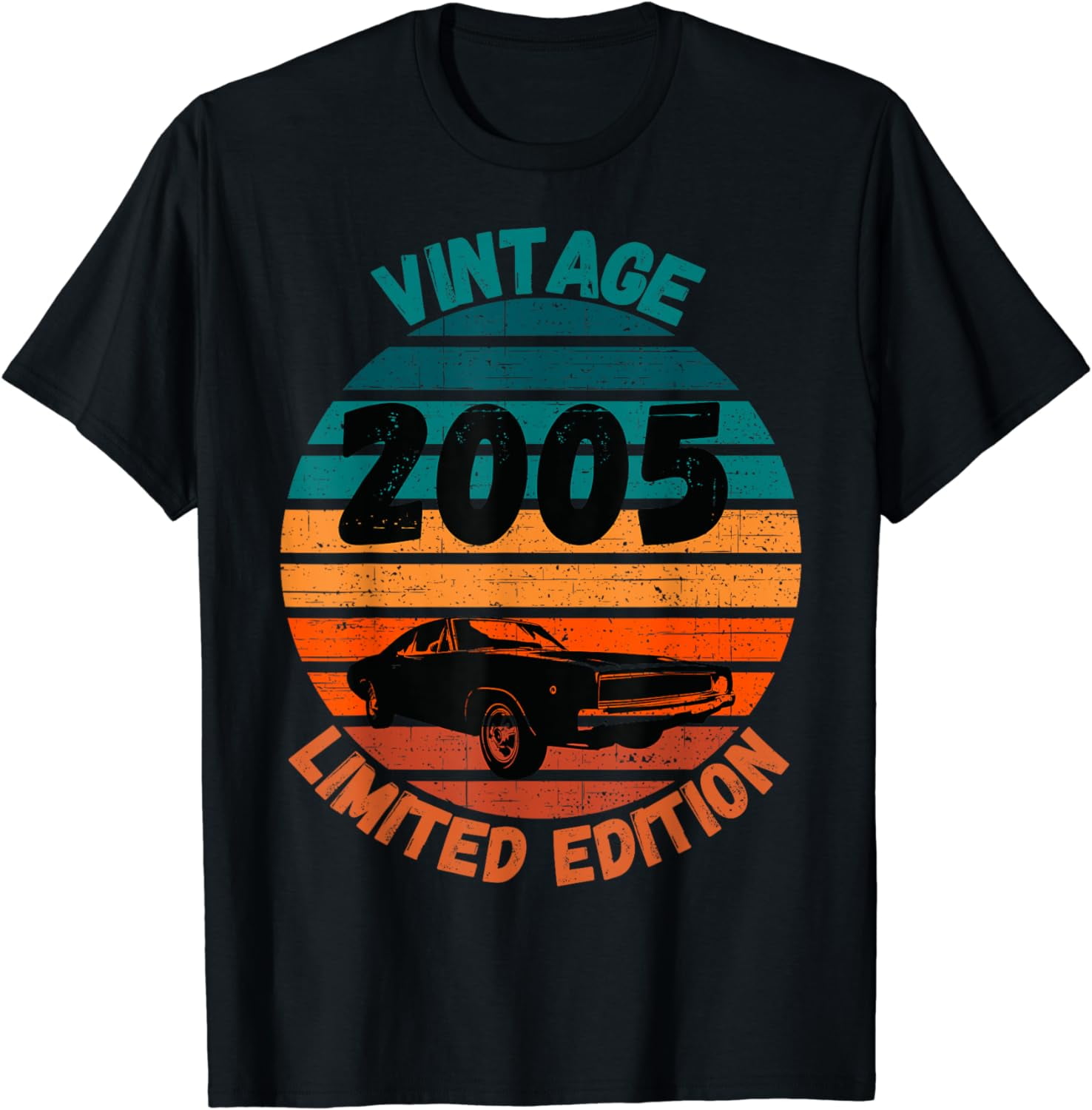 Vintage 2005 16th Birthday New Driver Retro Sweet Sixteen T-Shirt ...