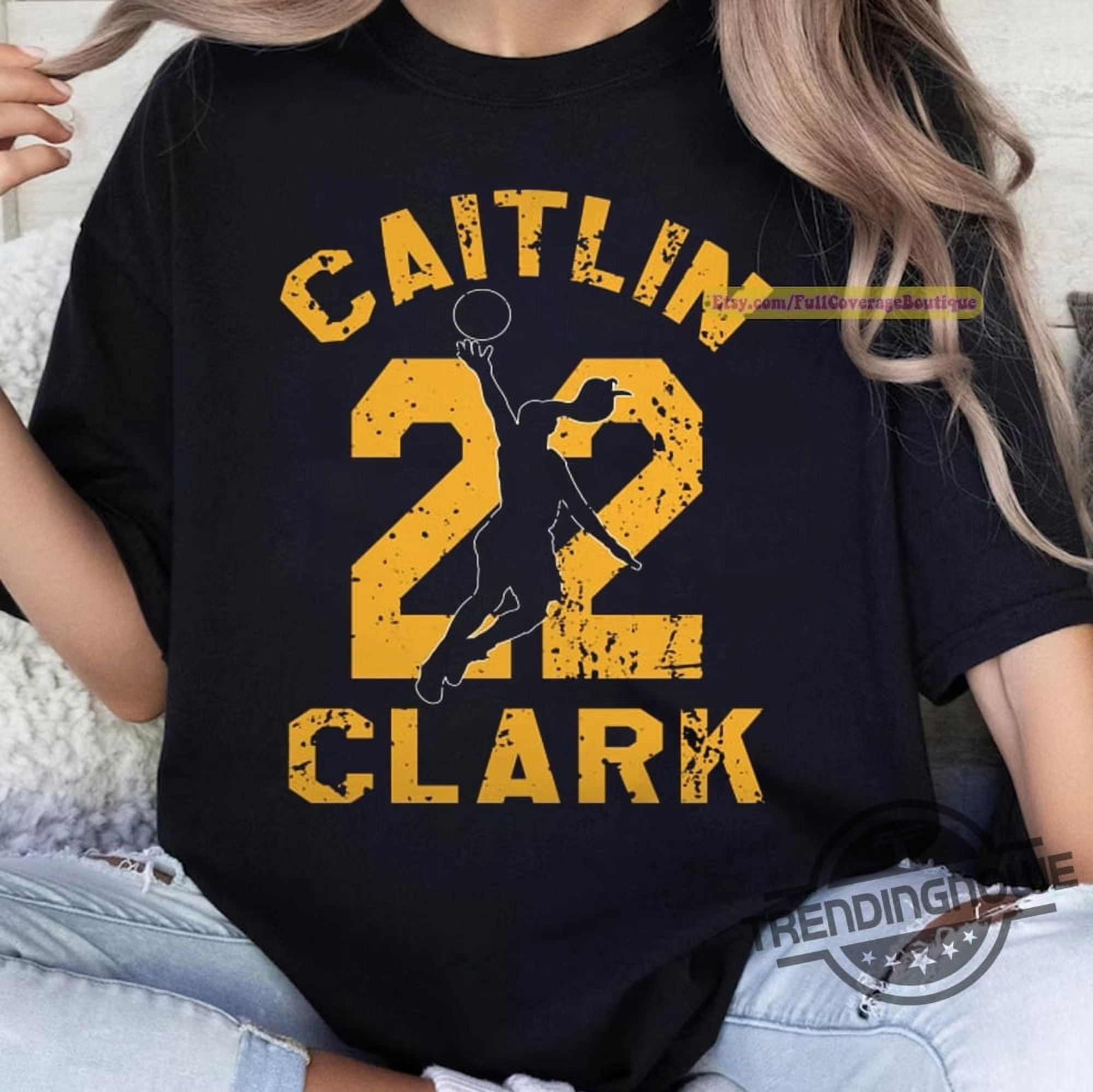 Vintage 22 Caitlin Clark Shirt Caitlin Clark Basketball Shirt Caitlin ...