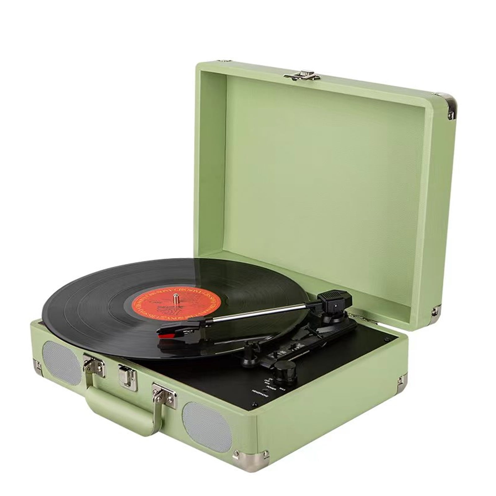 Vintage 3-Speed Classical Phonograph Record Player With Built-in ...