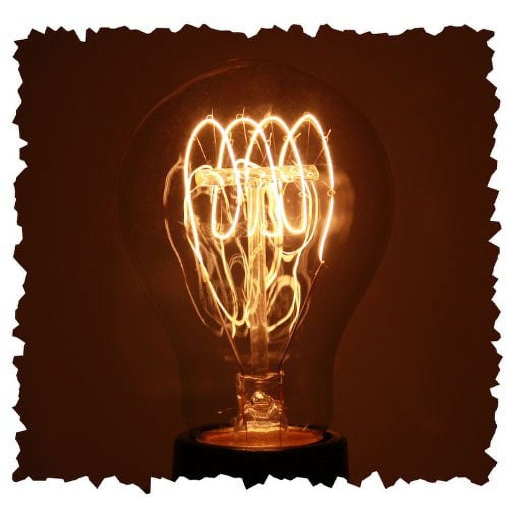 Vintage 40 watt 1920 Light Bulb Nostalgic Quad Loop Filament Medium ...