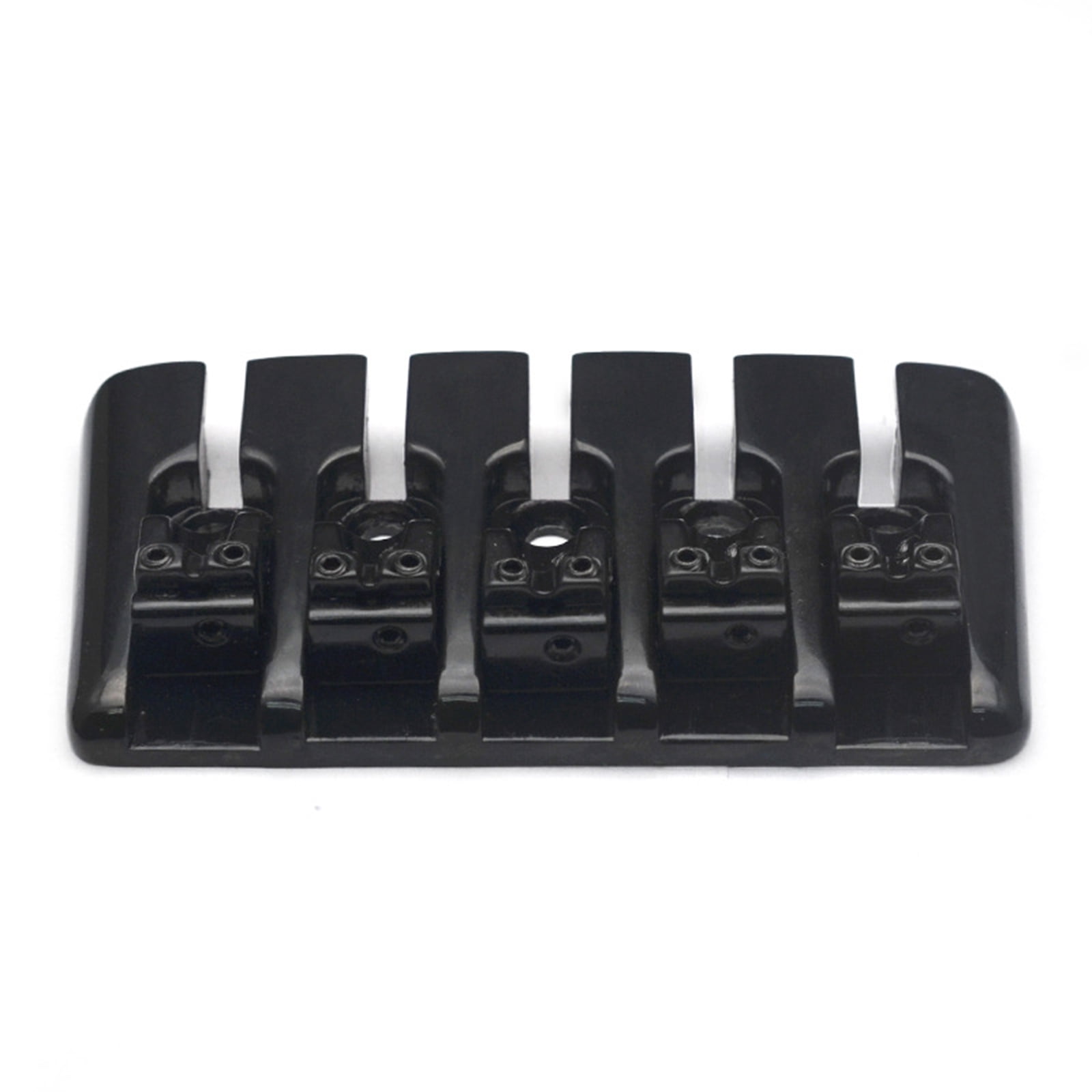 Vintage 5-String Bass Bridge Saddles A Top Load Tailpiece with Saddles ...
