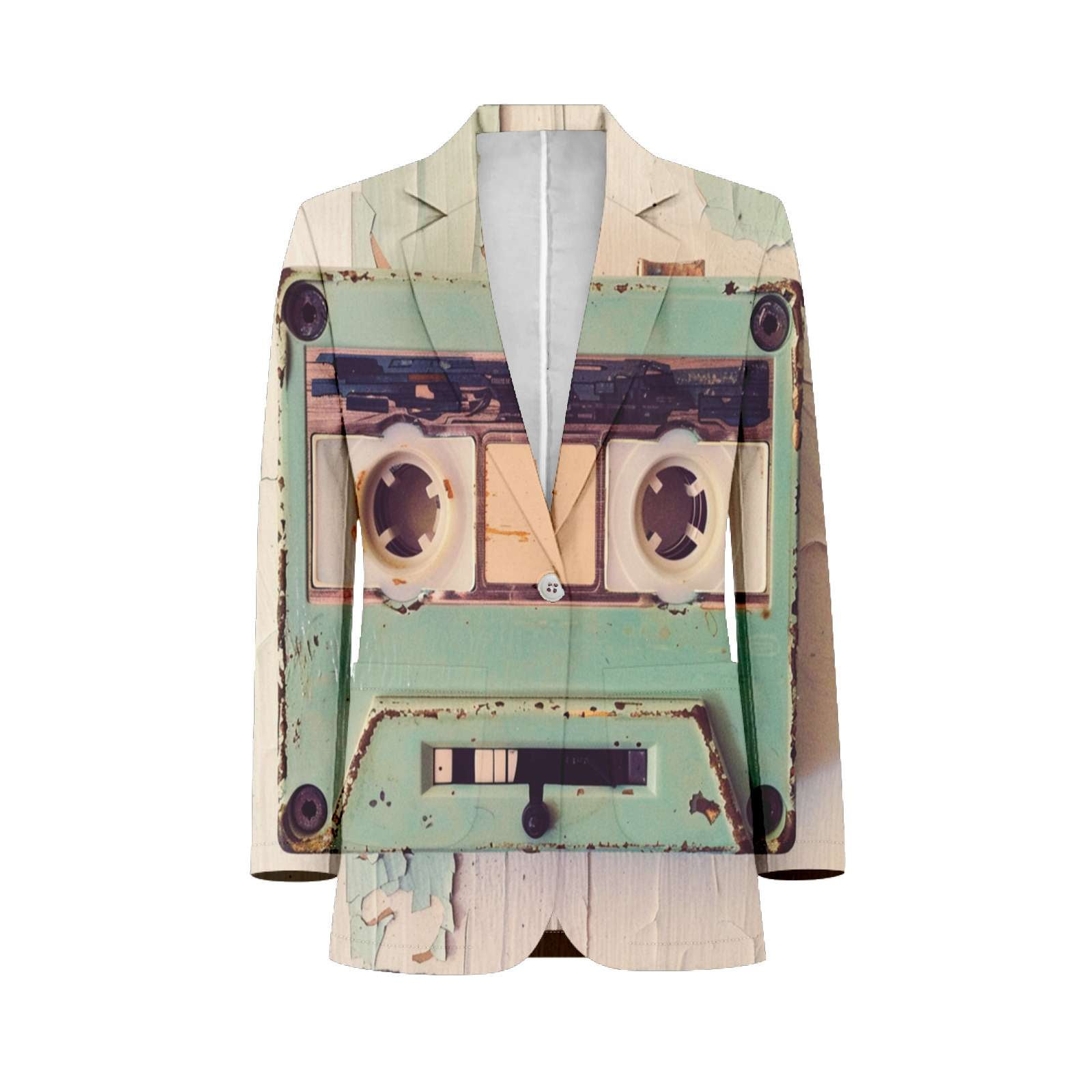 Vintage 70S Cassettes Customized Men's Suits full man Shawl Collar ...