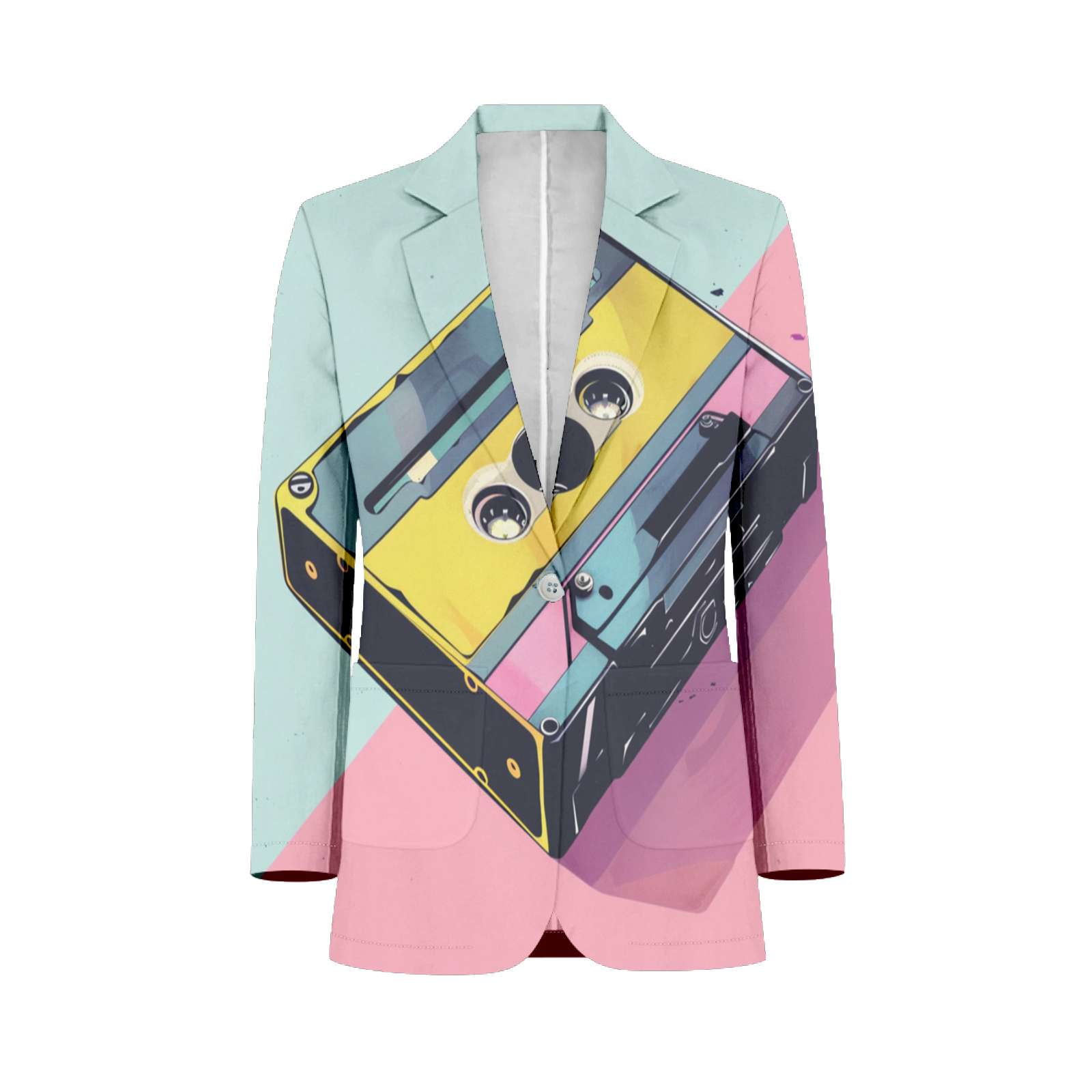Vintage 70S Cassettes Customized Men's Suits full man Shawl Collar ...