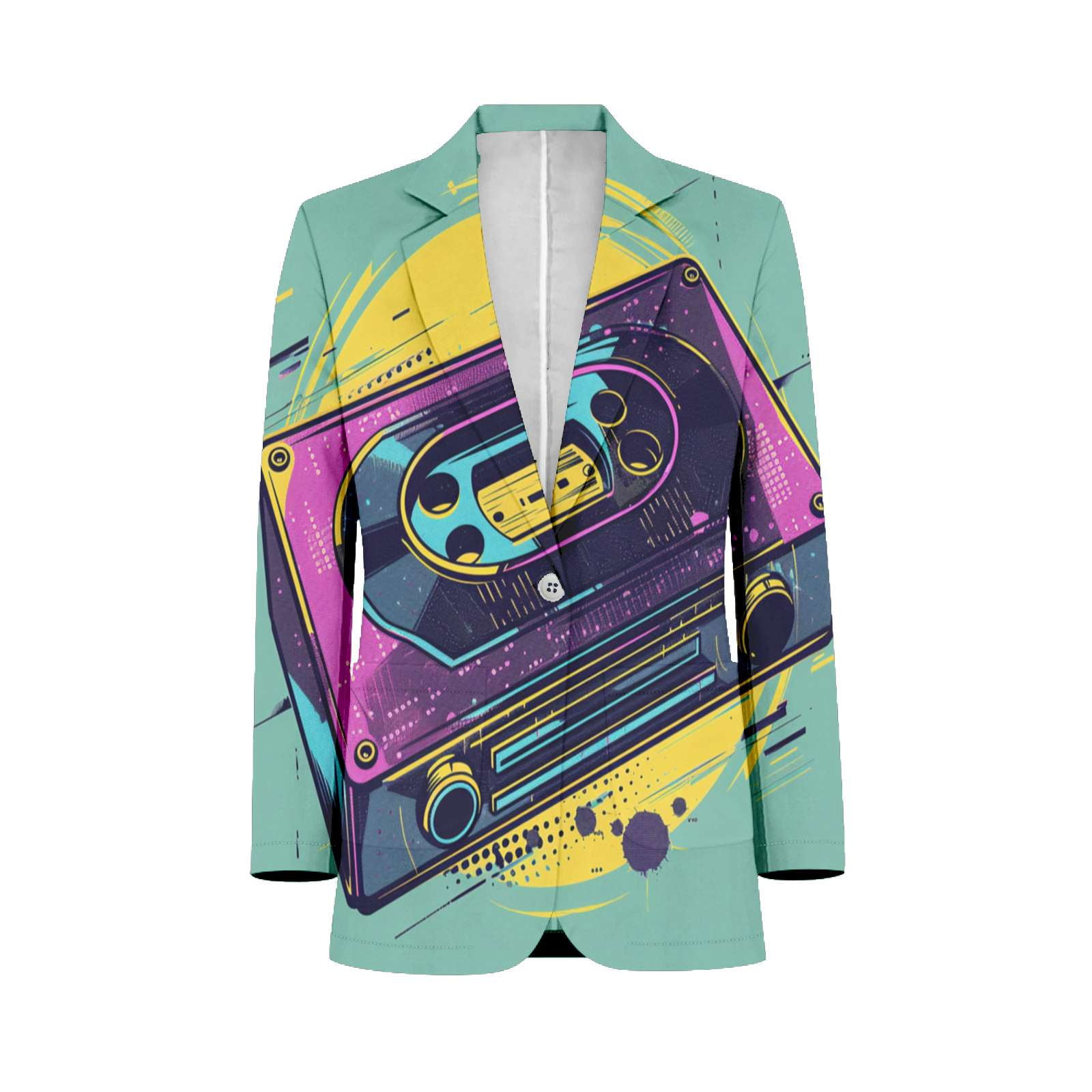 Vintage 70S Cassettes Customized Men's Suits full man Shawl Collar ...