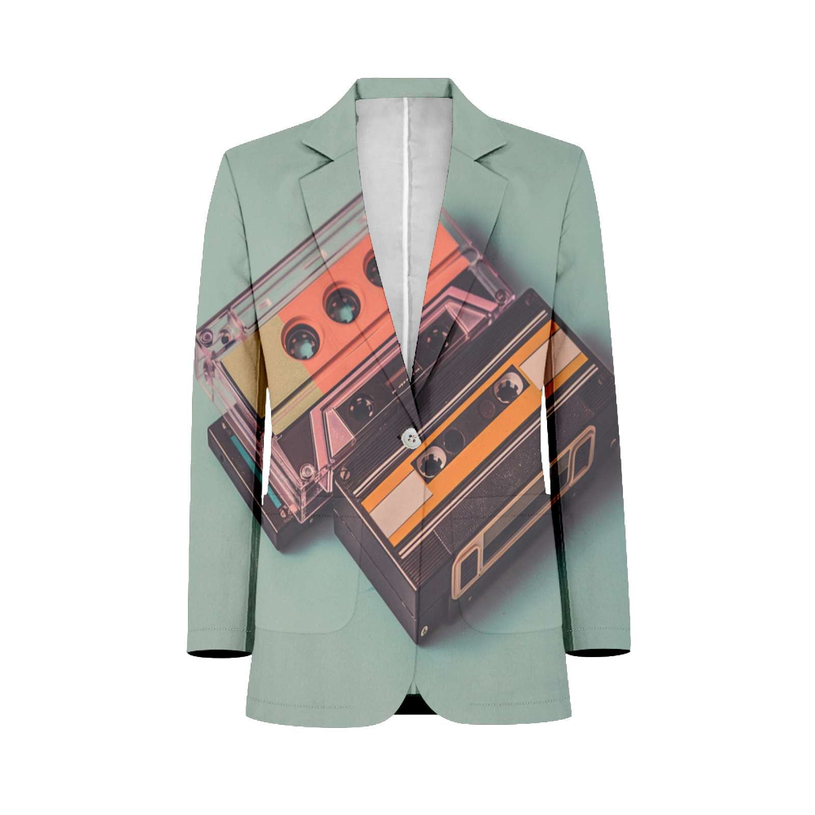 Vintage 70S Cassettes Customized Men's Suits full man Shawl Collar ...