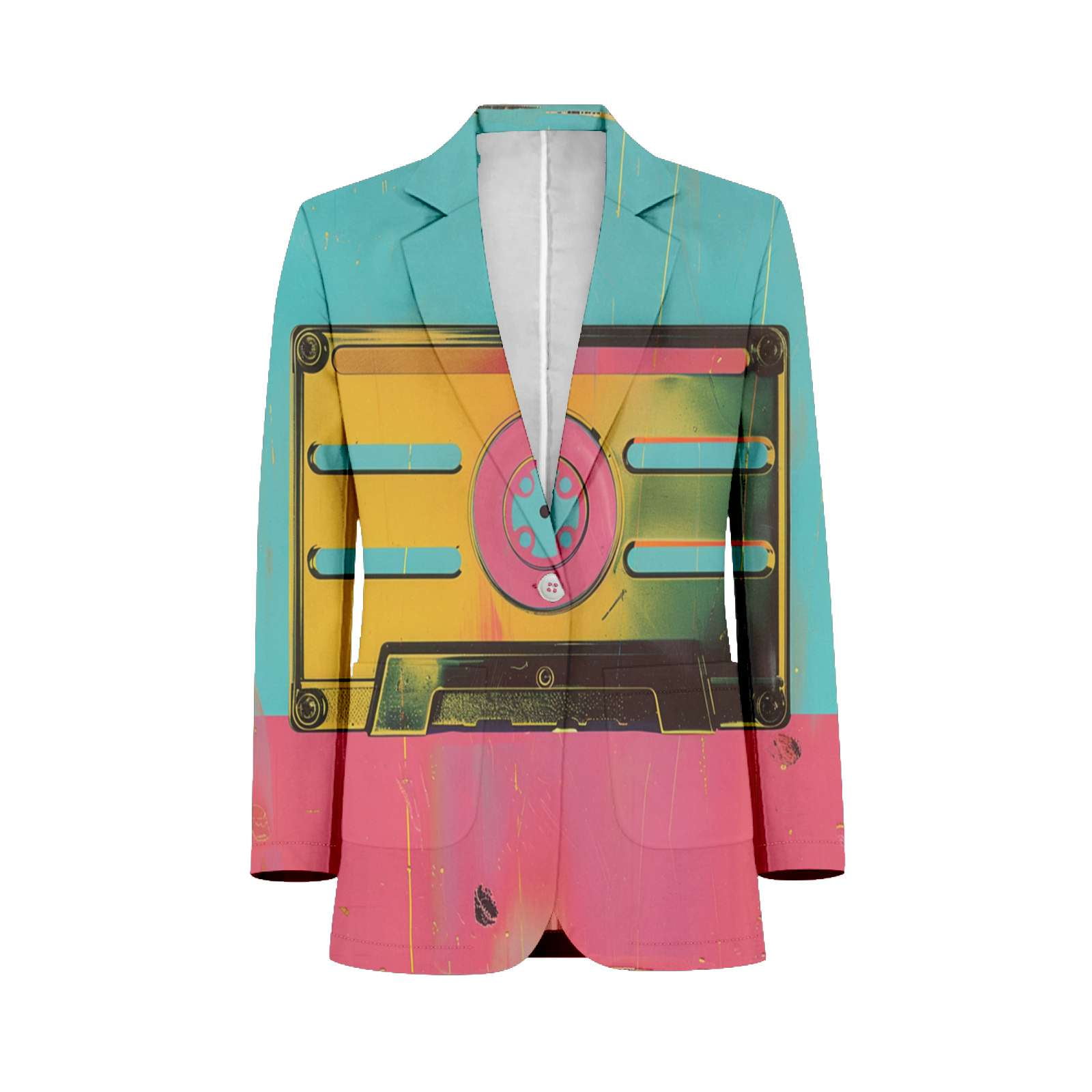 Vintage 70S Cassettes Customized Men's Suits full man Shawl Collar ...