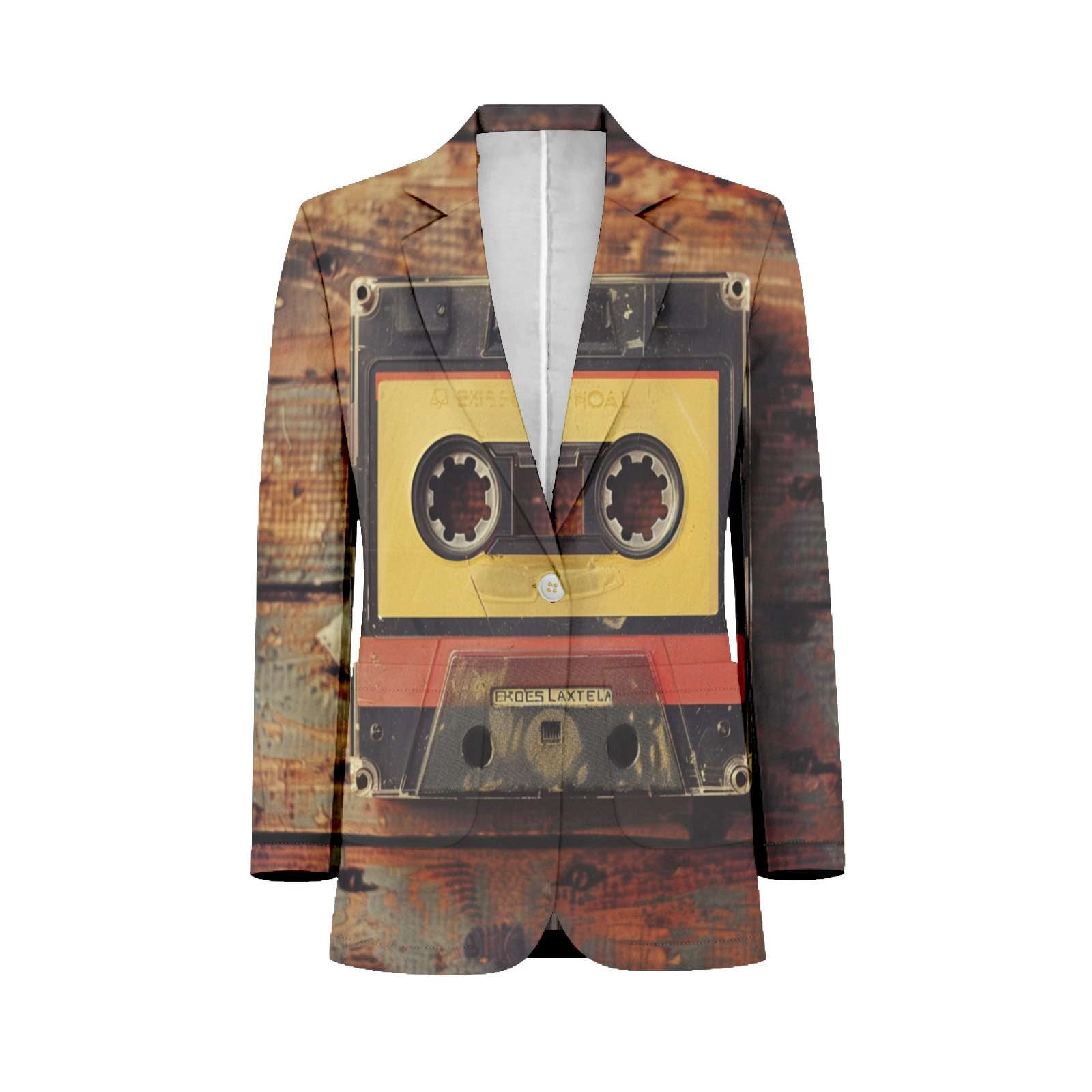 Vintage 70S Cassettes Customized Men's Suits full man Shawl Collar ...