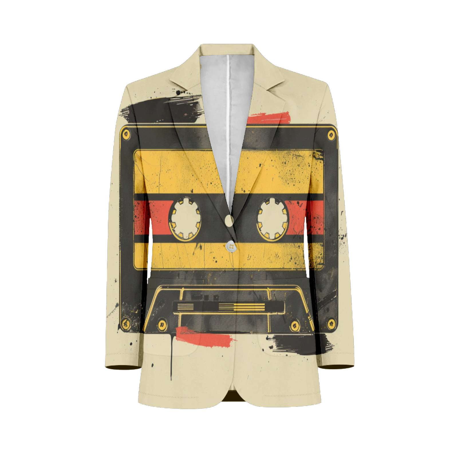 Vintage 70S Cassettes Customized Men's Suits full man Shawl Collar ...