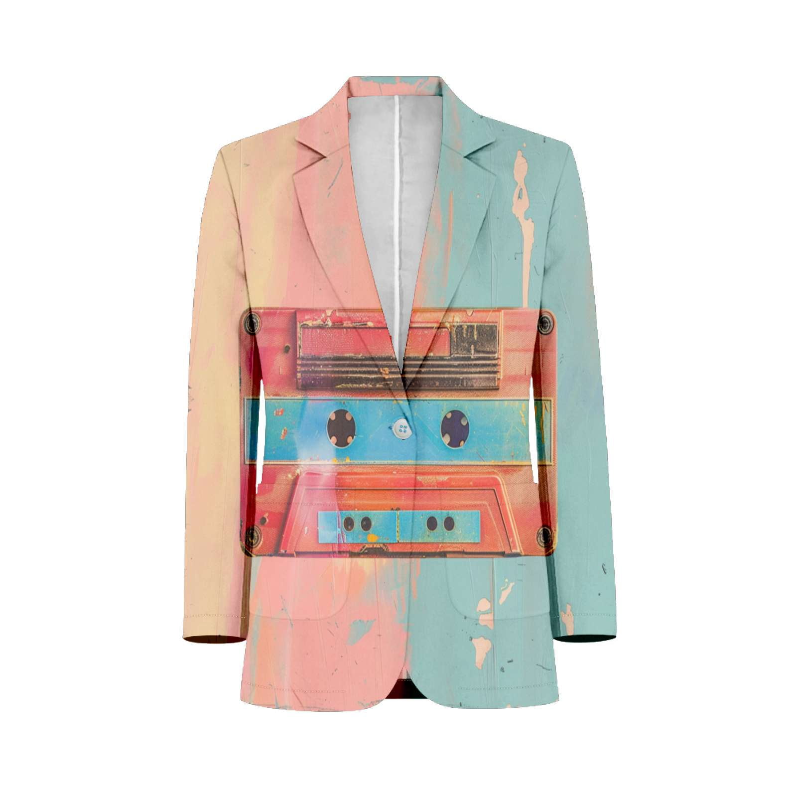 Vintage 70S Cassettes Customized Men's Suits full man Shawl Collar ...