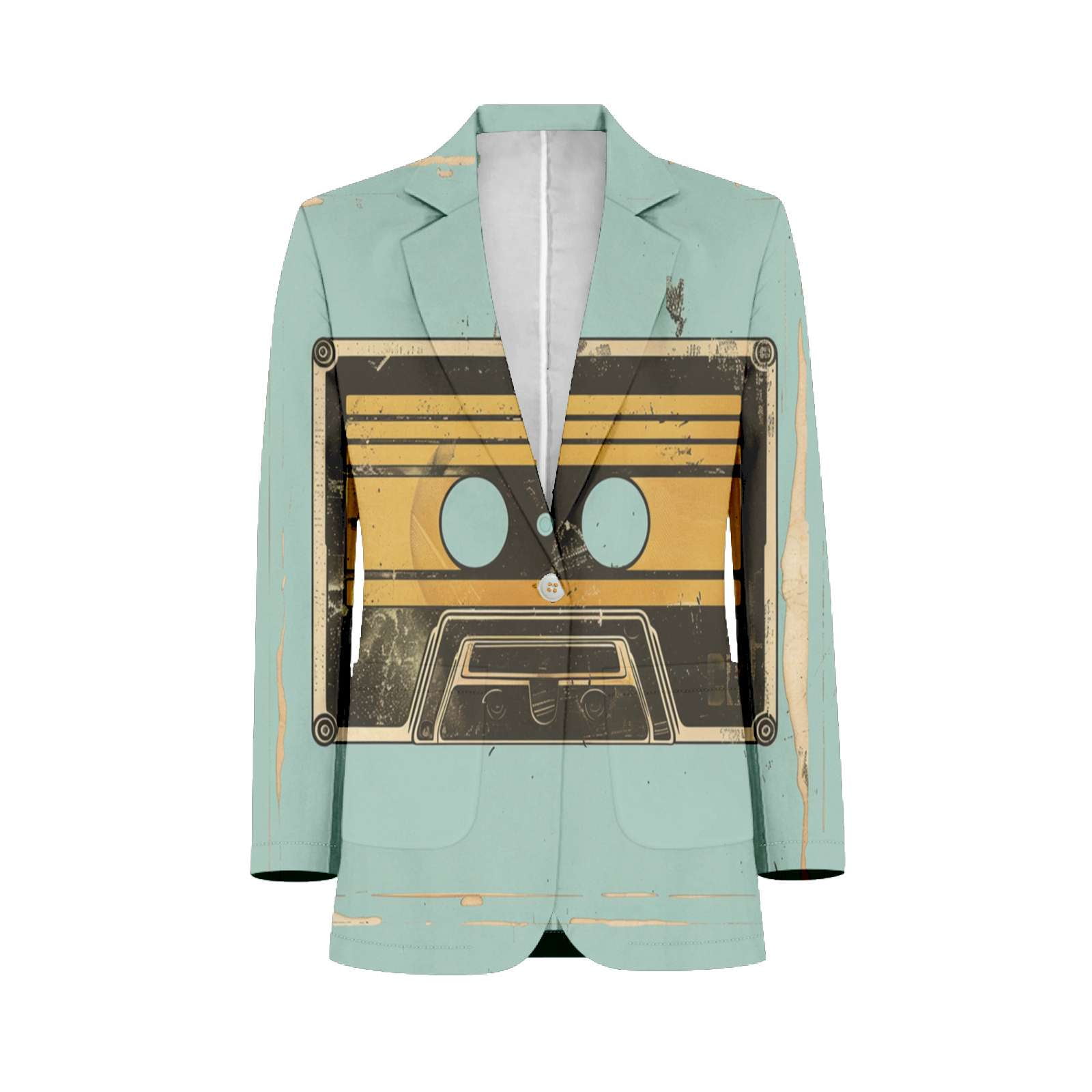 Vintage 70S Cassettes Customized Men's Suits full man Shawl Collar ...