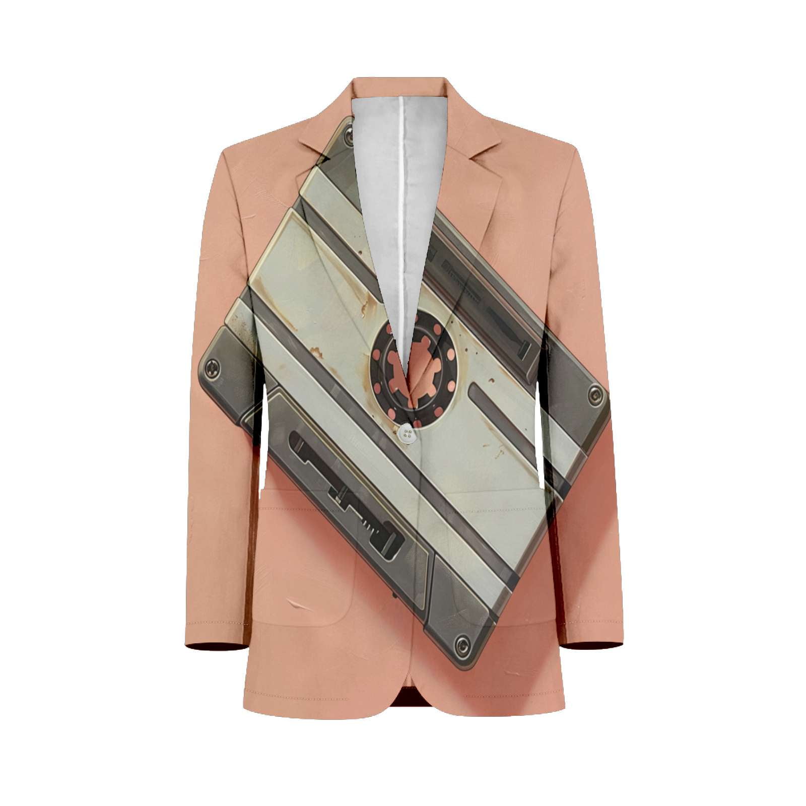Vintage 70S Cassettes Customized Men's Suits full man Shawl Collar ...