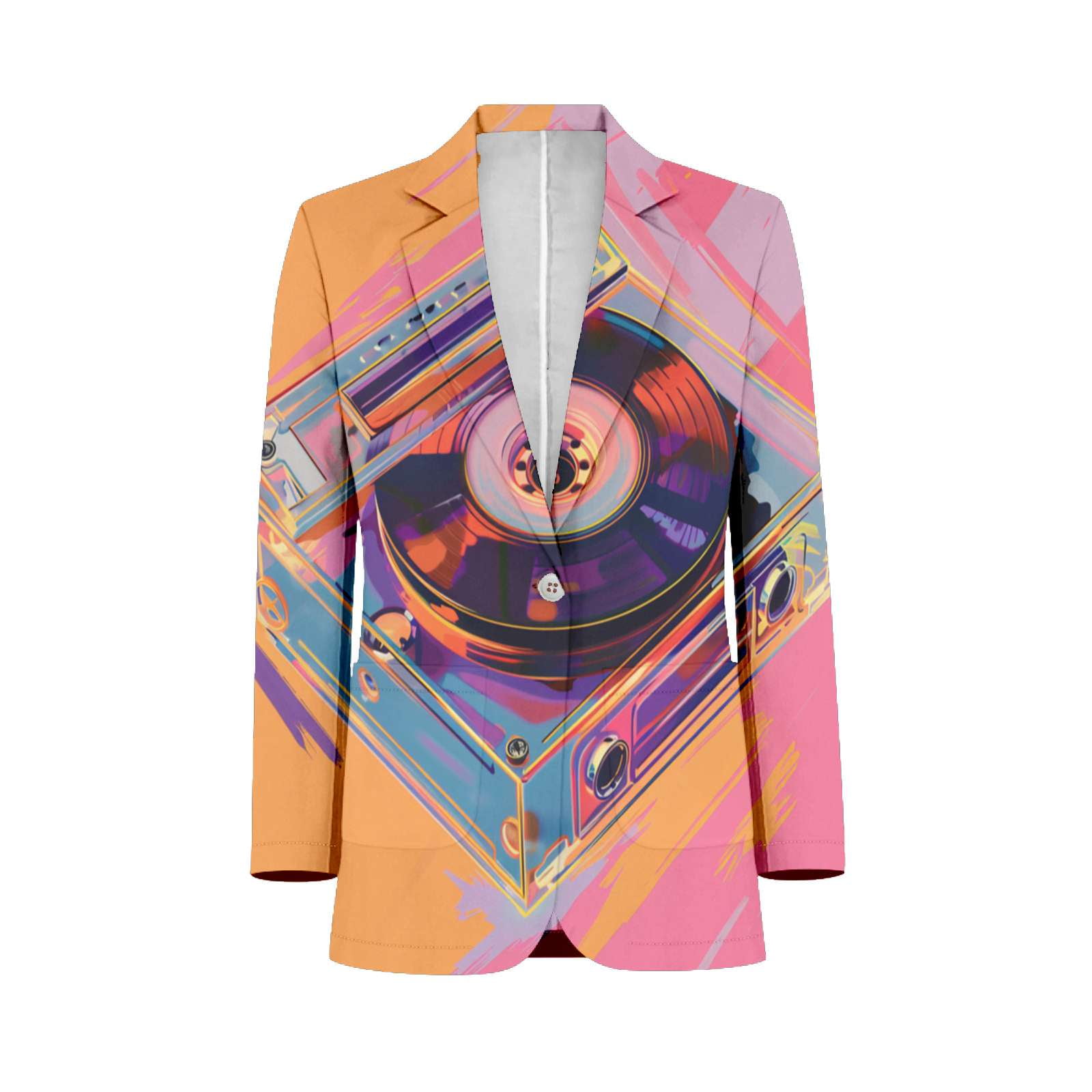 Vintage 70S Cassettes Customized Men's Suits full man Shawl Collar ...