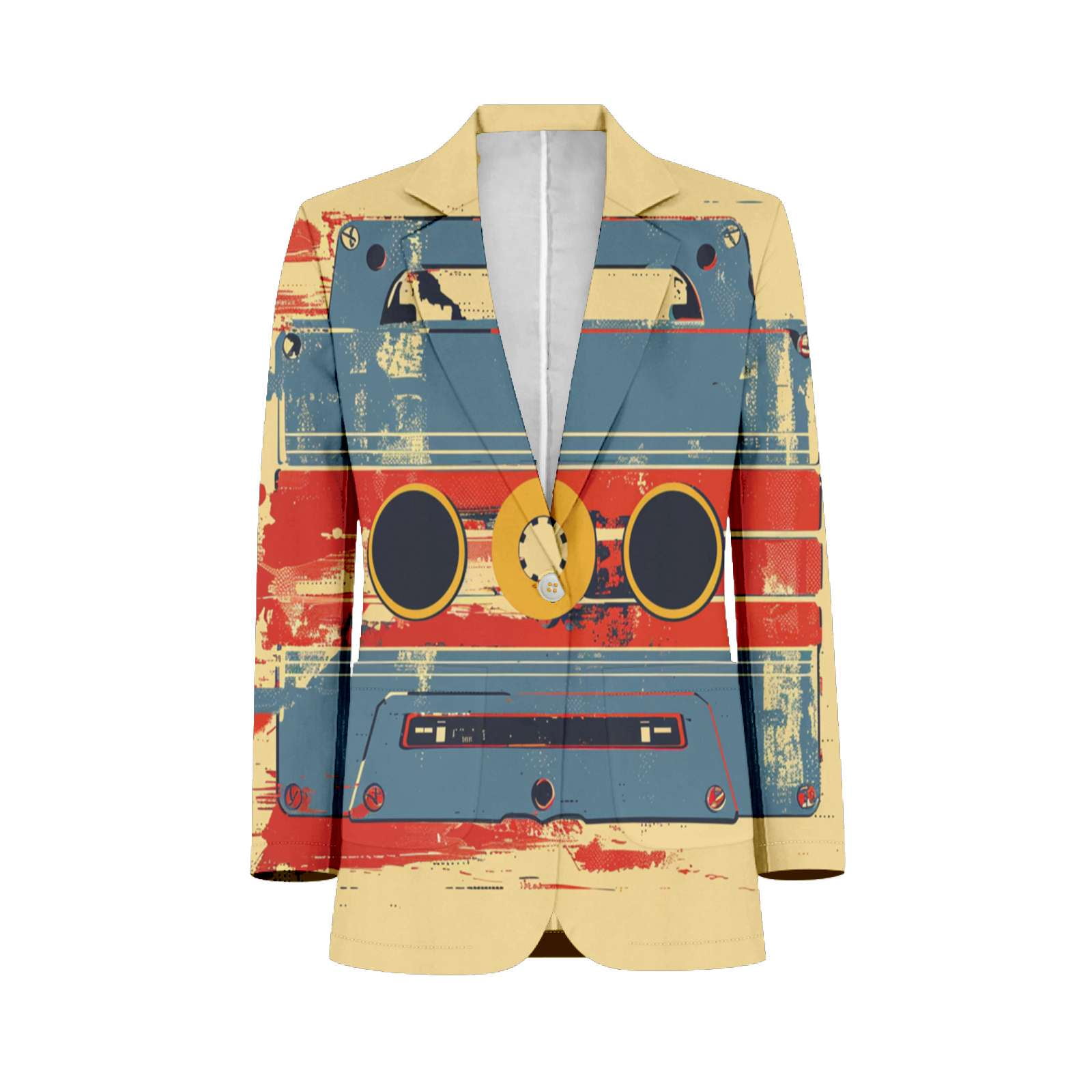 Vintage 70S Cassettes Customized Men's Suits full man Shawl Collar ...