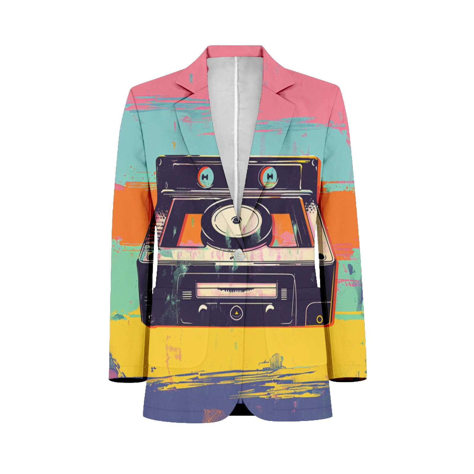 Vintage 70S Cassettes Customized Men's Suits full man Shawl Collar ...
