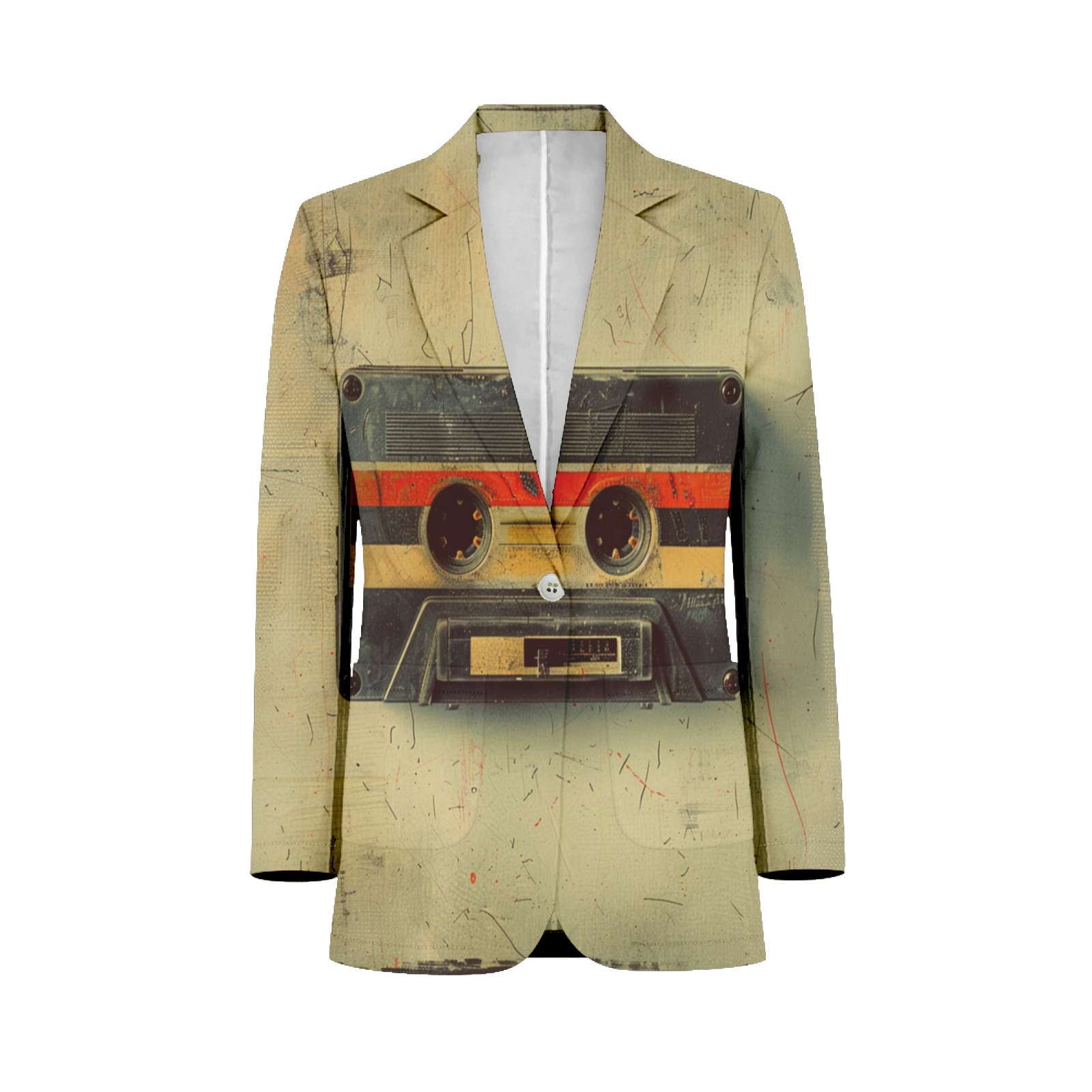 Vintage 70S Cassettes Customized Men's Suits full man Shawl Collar ...