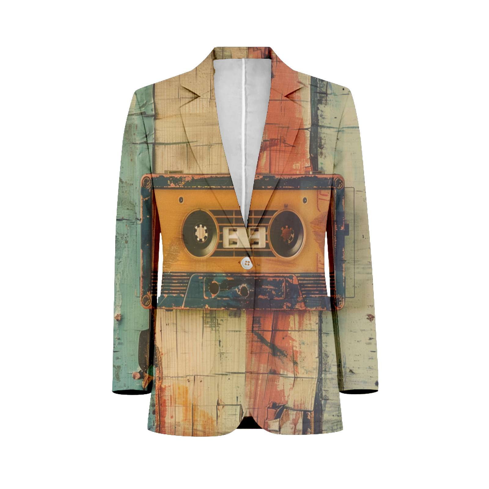 Vintage 70S Cassettes Customized Men's Suits full man Shawl Collar ...