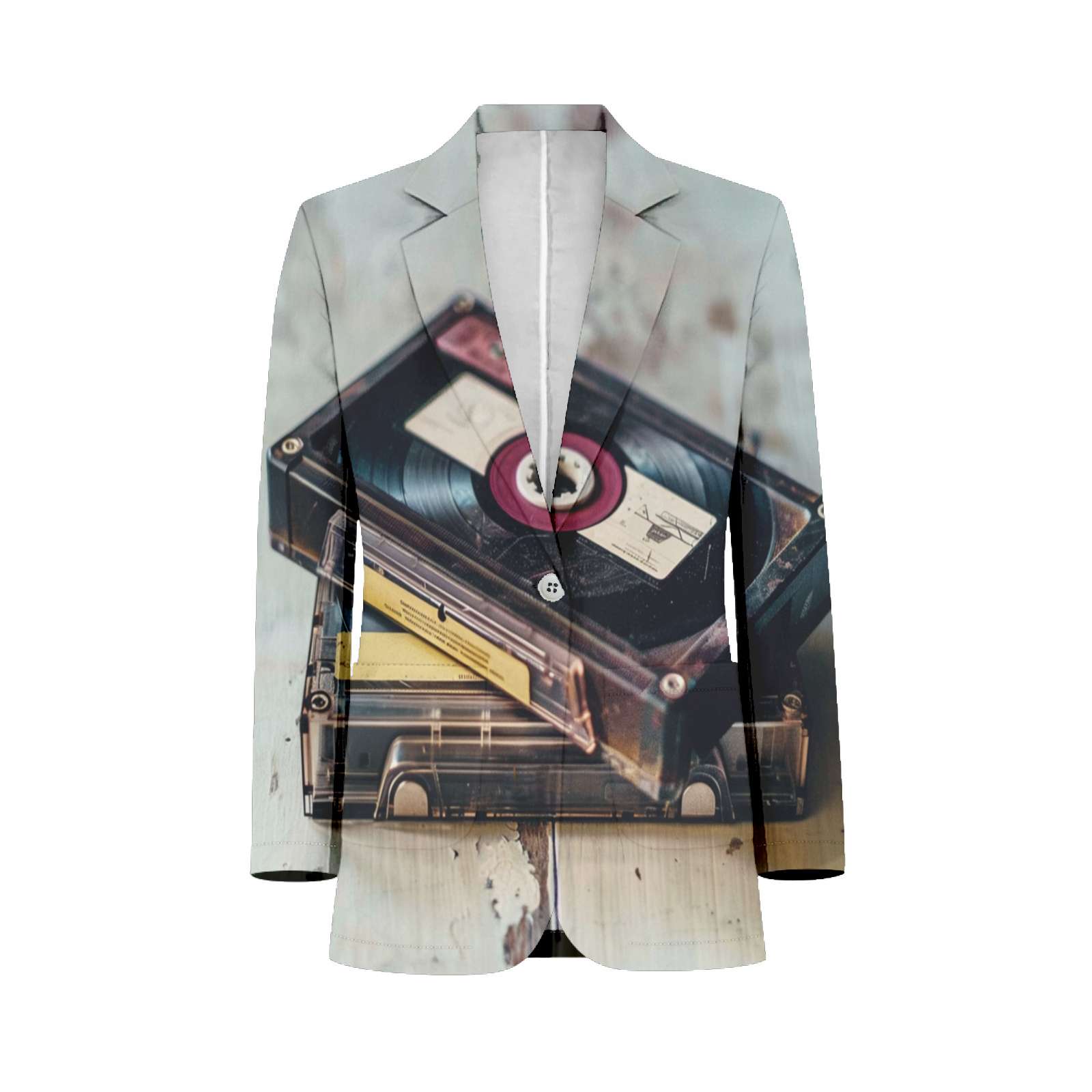 Vintage 70S Cassettes Mens Suits Shawl Collar Slim Fit Suit Mens Groom ...