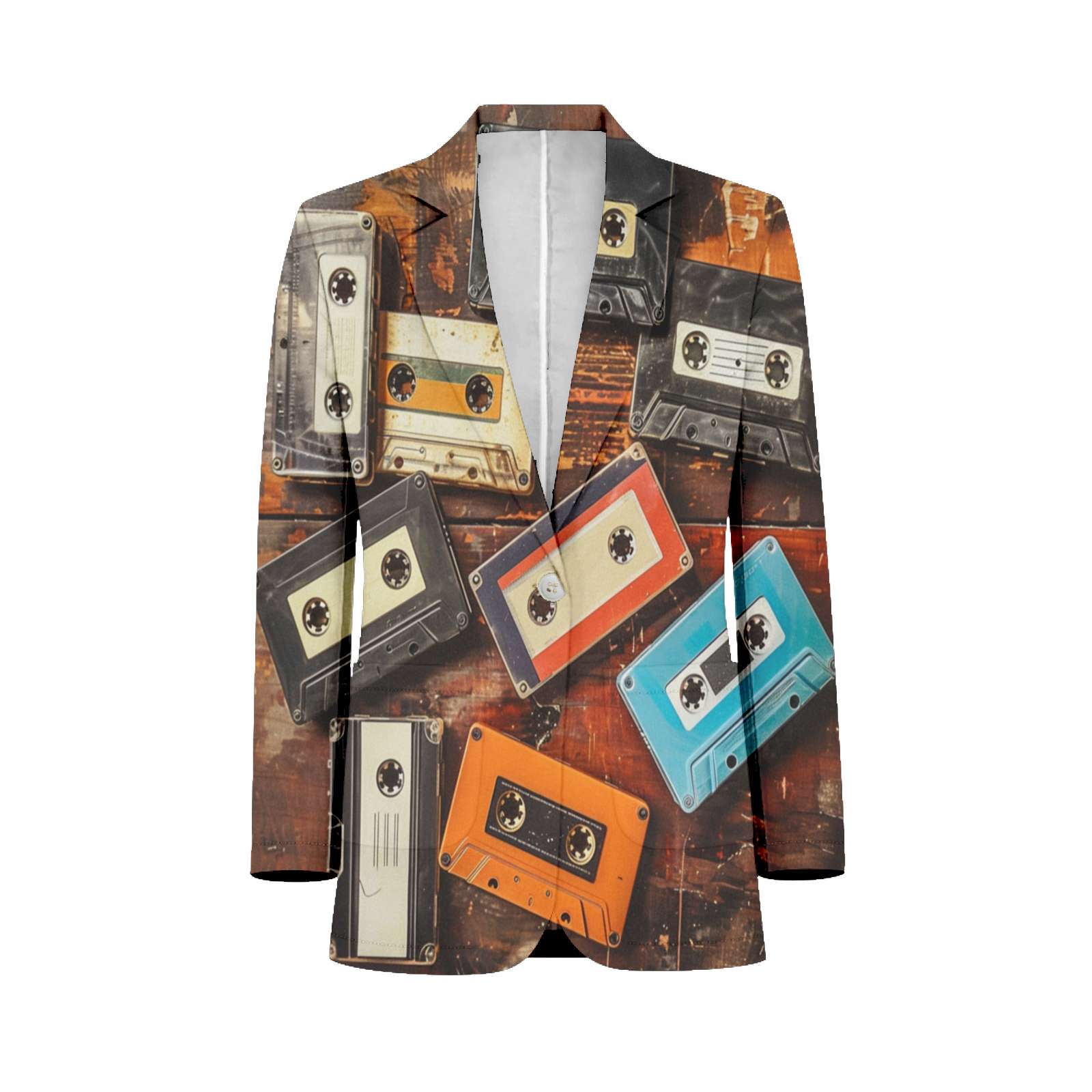 Vintage 70S Cassettes Mens Suits Shawl Collar Slim Fit Suit Mens Groom ...
