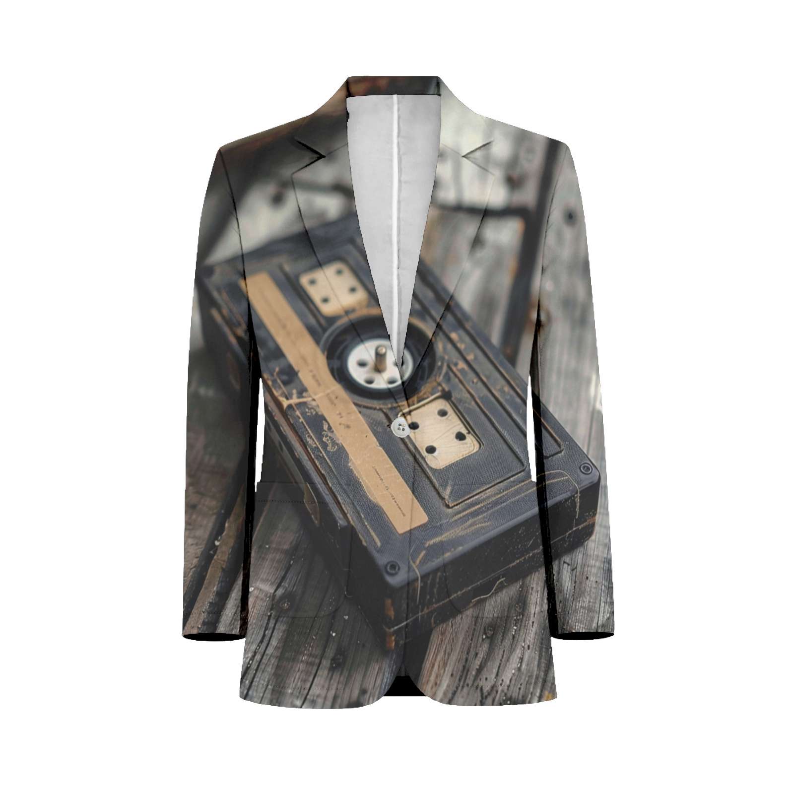 Vintage 70S Cassettes Mens Suits Shawl Collar Slim Fit Suit Mens Groom ...