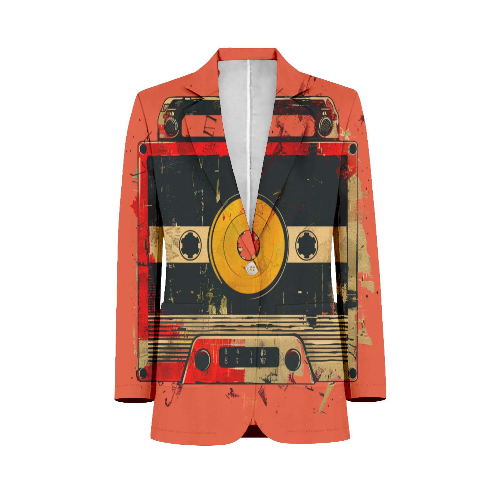 Vintage 70S Cassettes Mens Suits Shawl Collar Slim Fit Suit Mens Groom ...