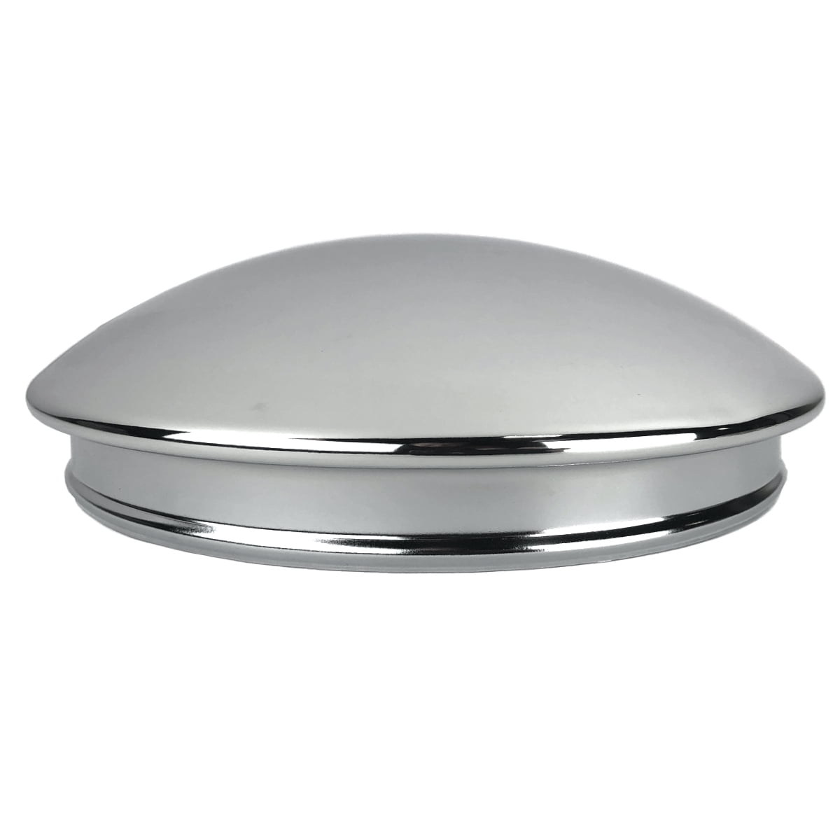 Coyote 8" Wheel Covers & Hub Caps Steel Chrome Silver - Walmart.com