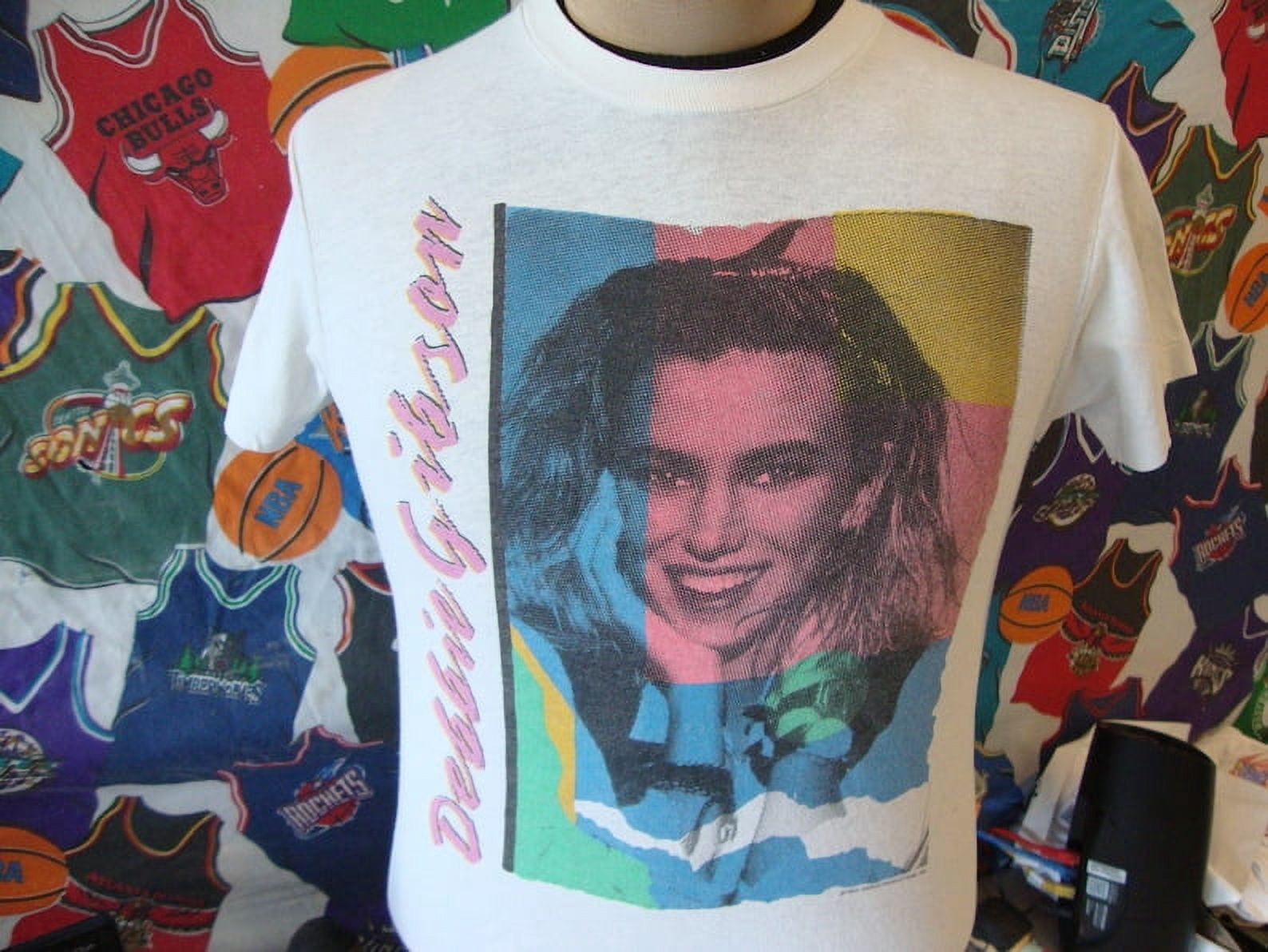 Vintage 80's Debbie Gibson 1989 Electric Youth Tour Concert T Shirt M ...