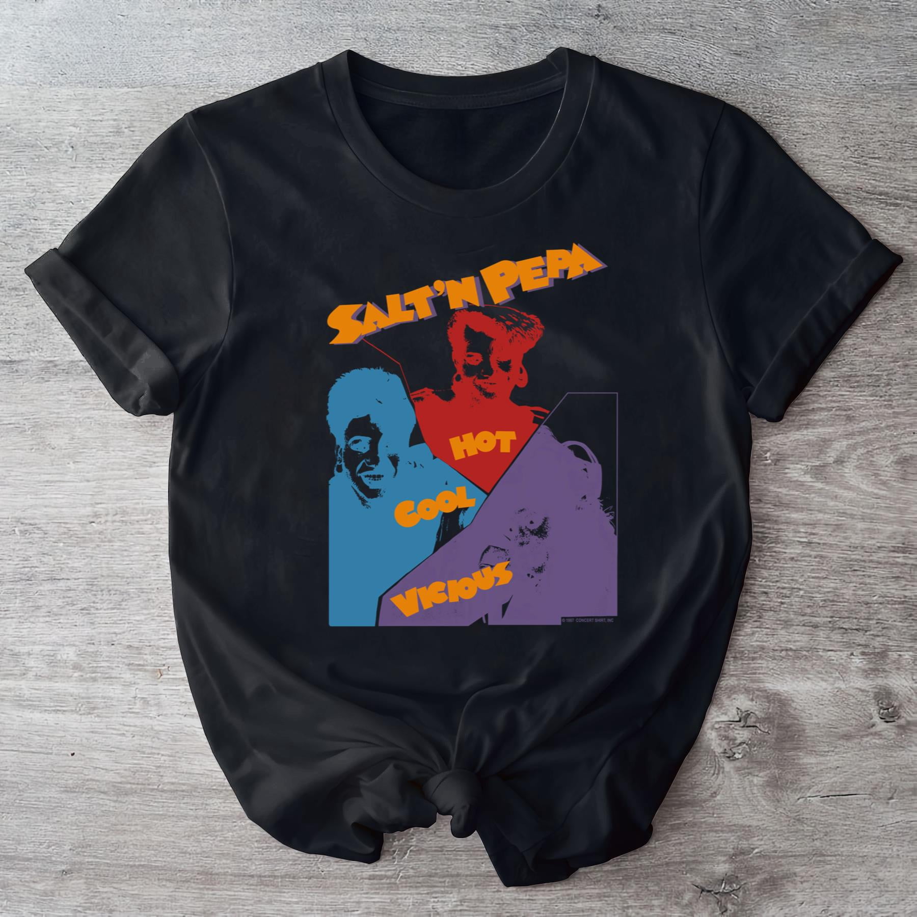 Vintage 80's Hip Hop Duo-Inspired Concert Tour T-Shirt - Walmart.com