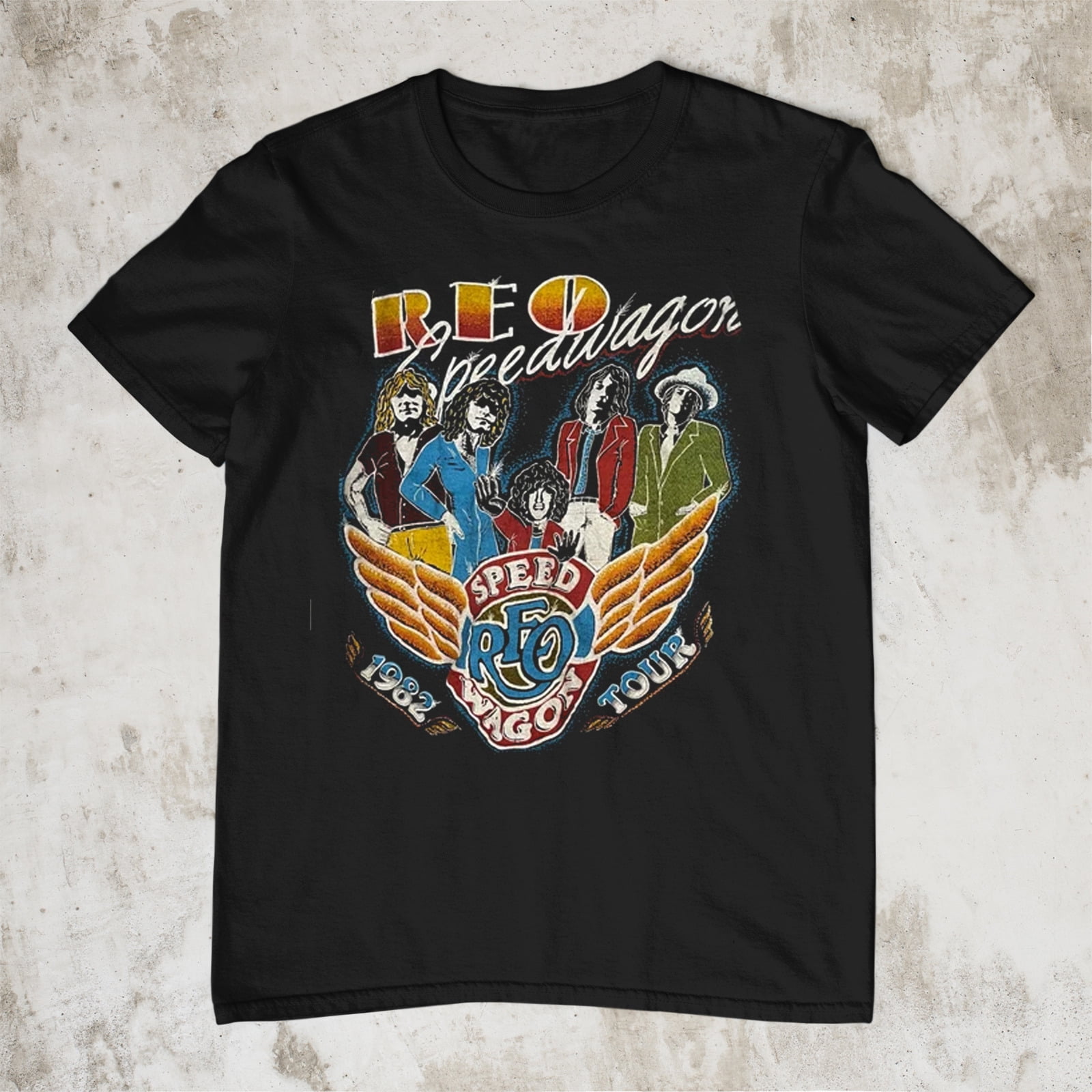 Vintage 80s Concert REO Speedwagon Raglan Tour T Shirt S-4XL GO781 ...