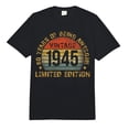 Vintage 80th Birthday Sunset Design Comfort Colors T-Shirt for Men ...