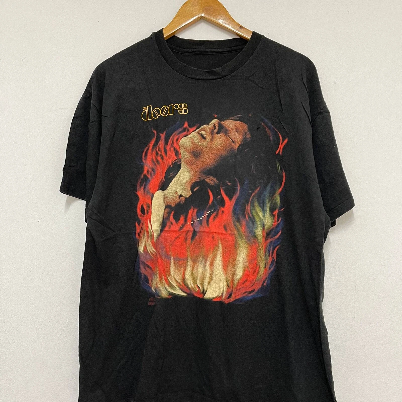 Vintage 90’s Jim Morrison “ Light My Fire 1991 Rock Music Band T-Shirt ...