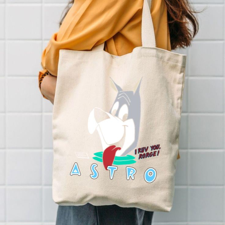 Vintage 90's The Jetsons ASTRO Cartoon 1990 Hanna Barbera Cartoon T Bag ...