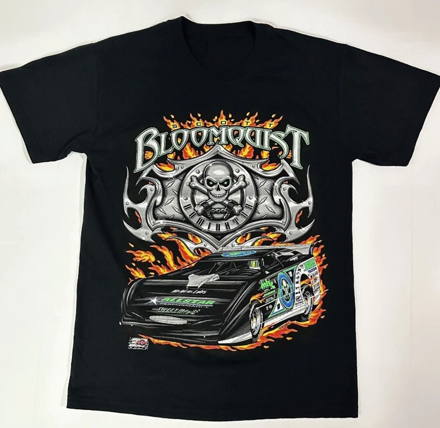 Vintage 90S Scott Bloomquist Dirt Late Model Racingt-Shirt, Late Model ...