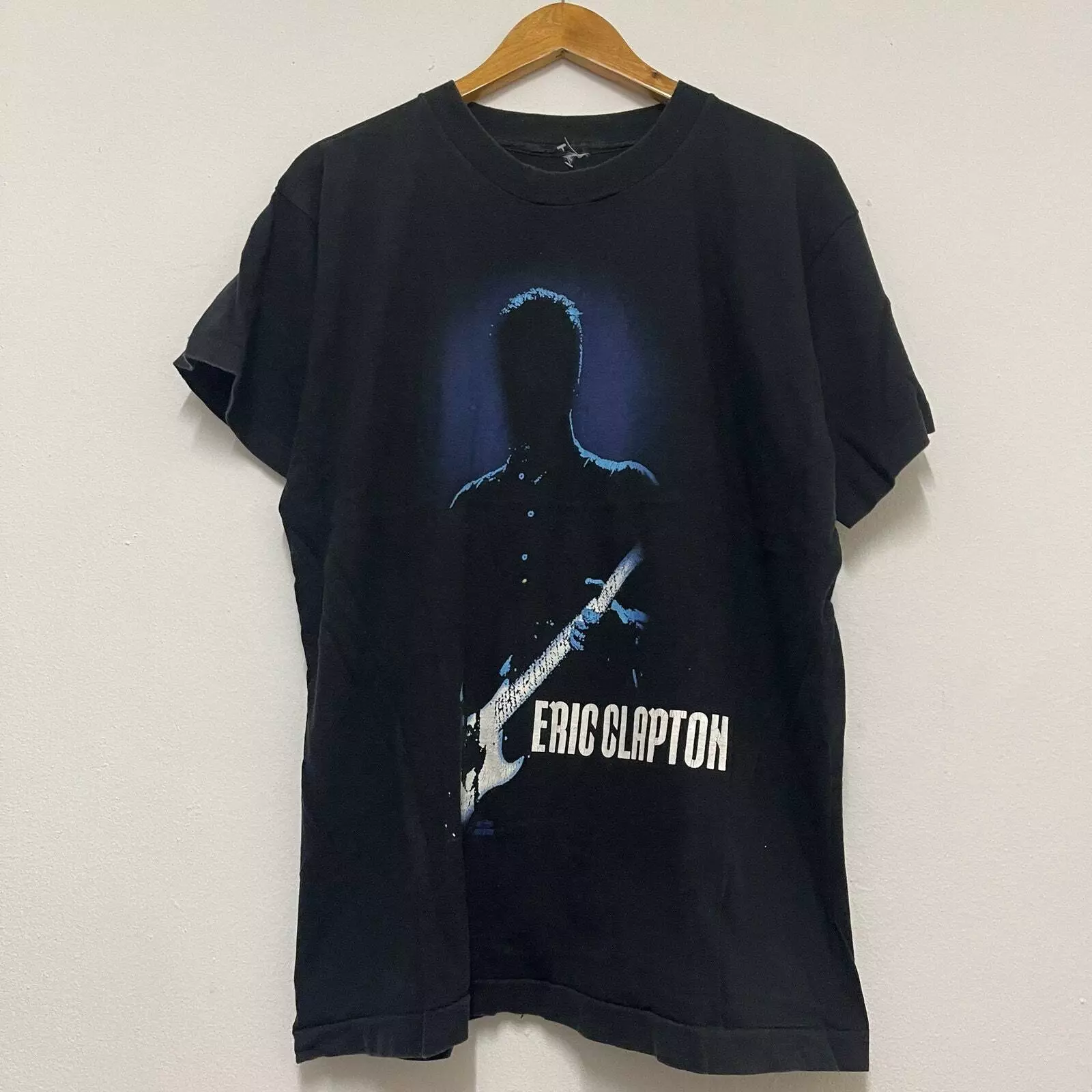Vintage 90s Eric Clapton “ Nothing But The Blues 1995 Rock T-shirt Band ...