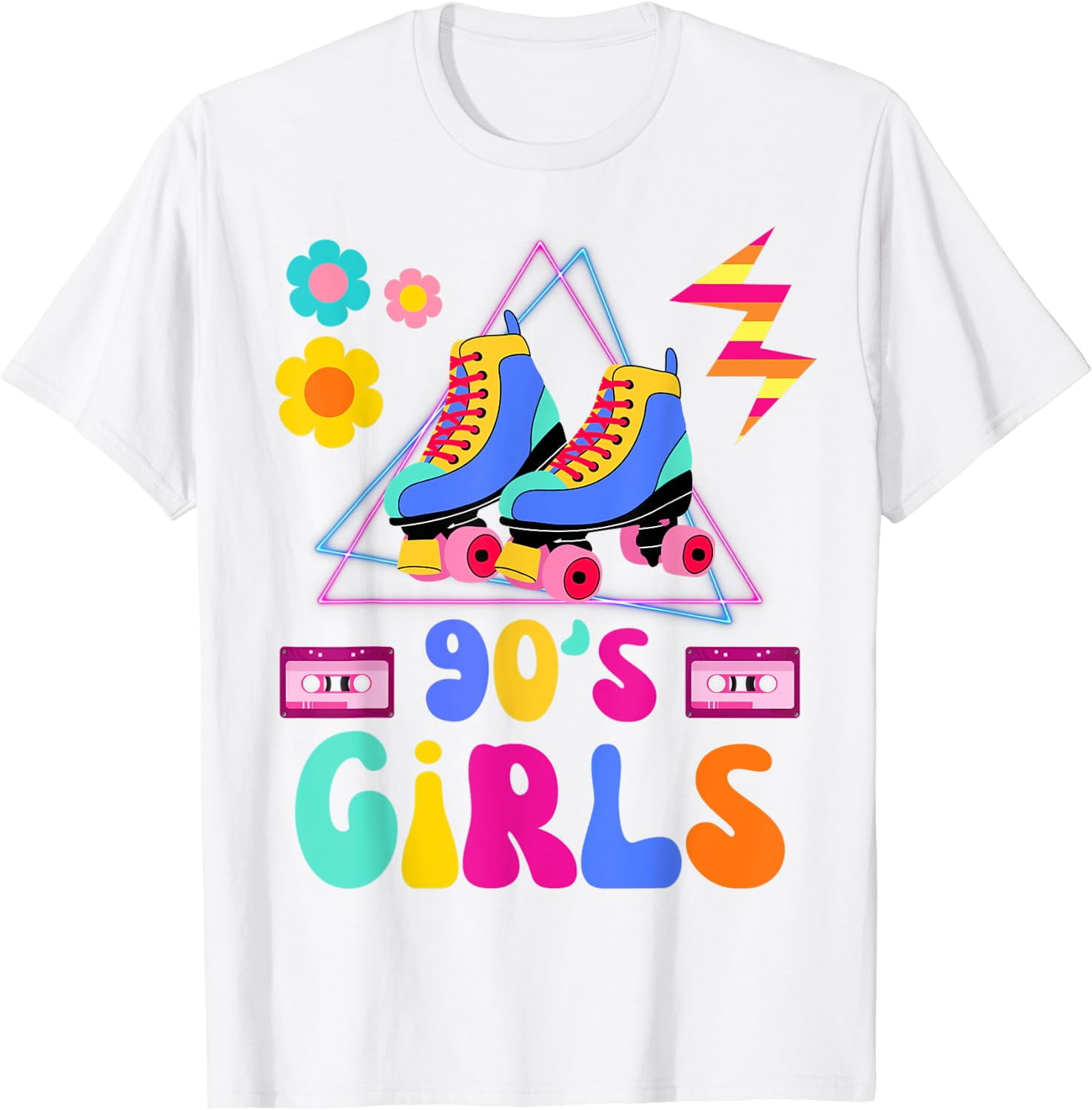 Vintage 90s Girl 1990s Costume Theme Party Nineties hippie T-Shirt ...