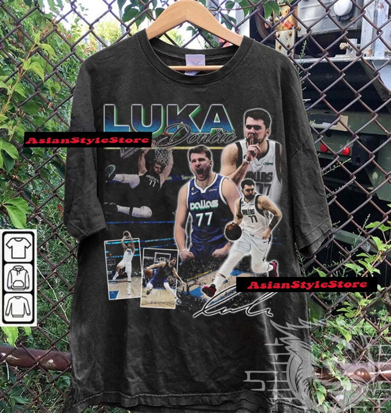 Vintage 90s Graphic Style Luka Doncic T-Shirt, Luka Doncic Shirt, Luka ...