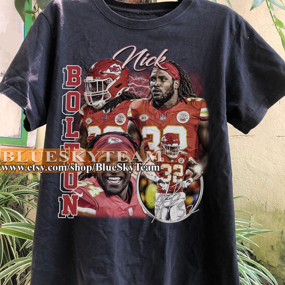 Vintage 90s Graphic Style Nick Bolton T-Shirt, Nick Bolton shirt ...