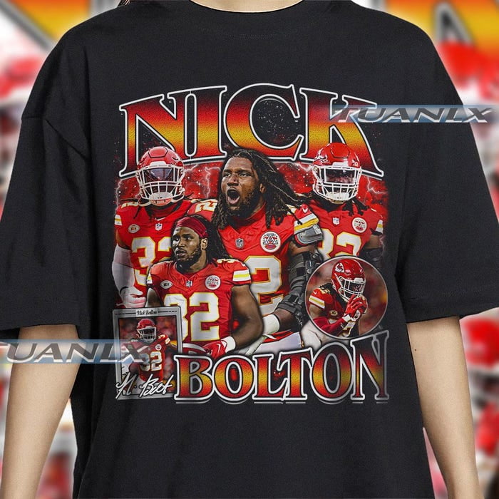 Vintage 90s Graphic Style Nick Bolton T-Shirt, Nick Bolton shirt ...