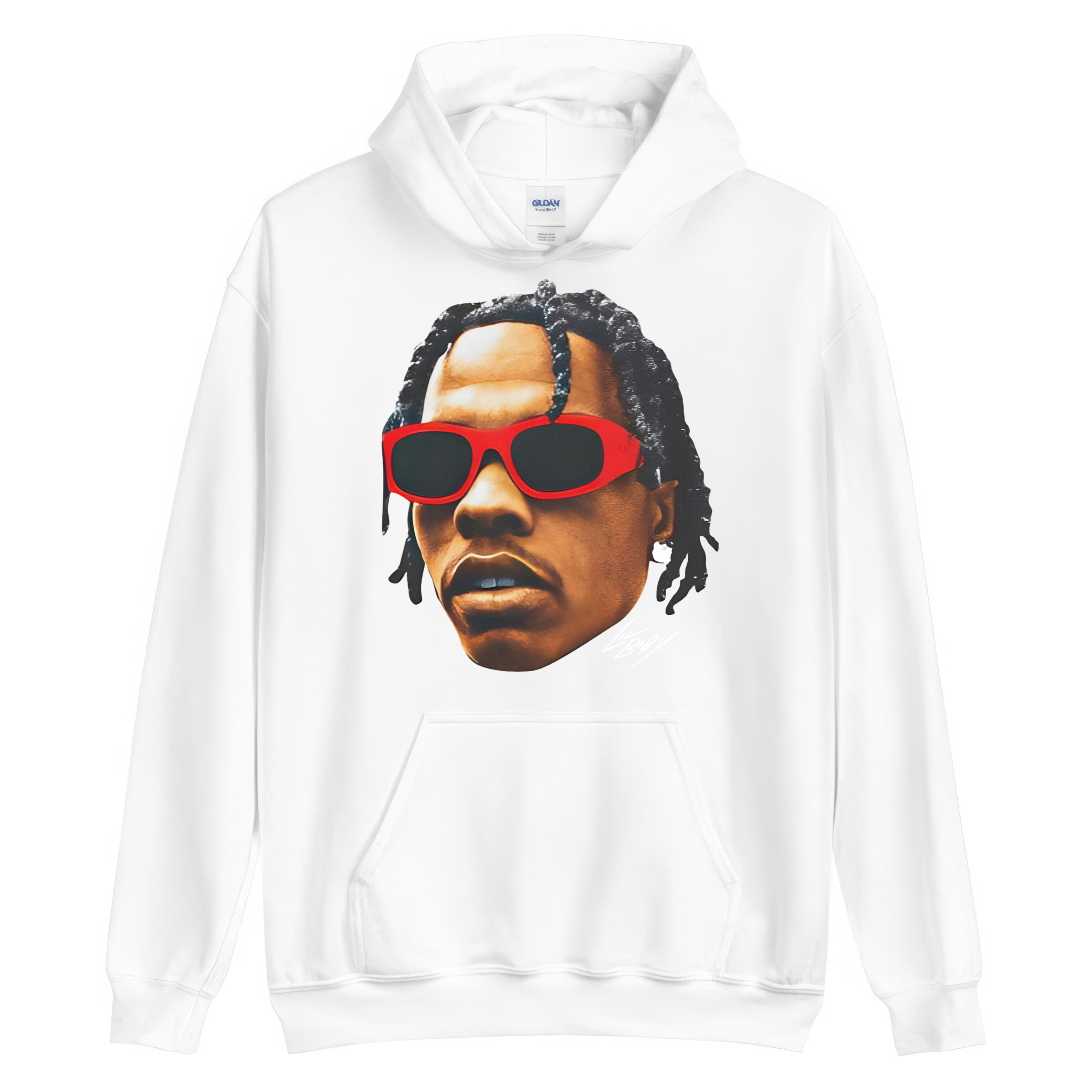 Vintage 90s Hip-Hop Artist Oversized Graphic Heavy Cotton Tee - Walmart.com