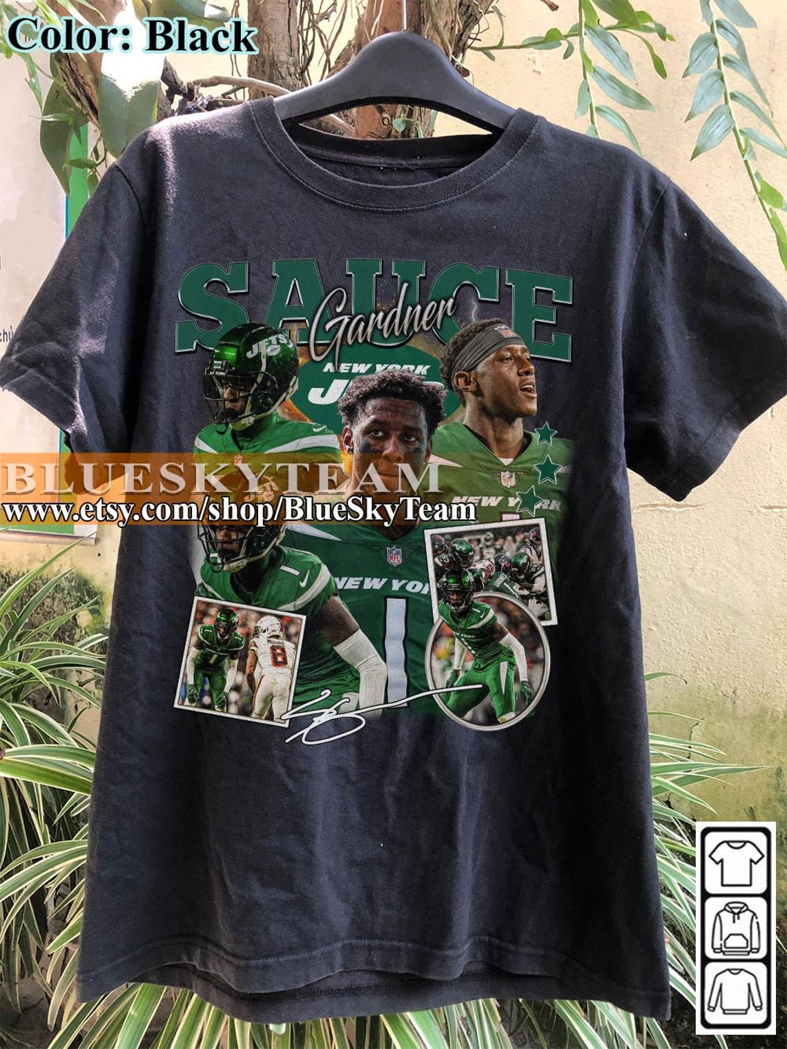 Vintage 90s Style Sauce Gardner T-Shirt, Sauce Gardner New Design Shirt ...