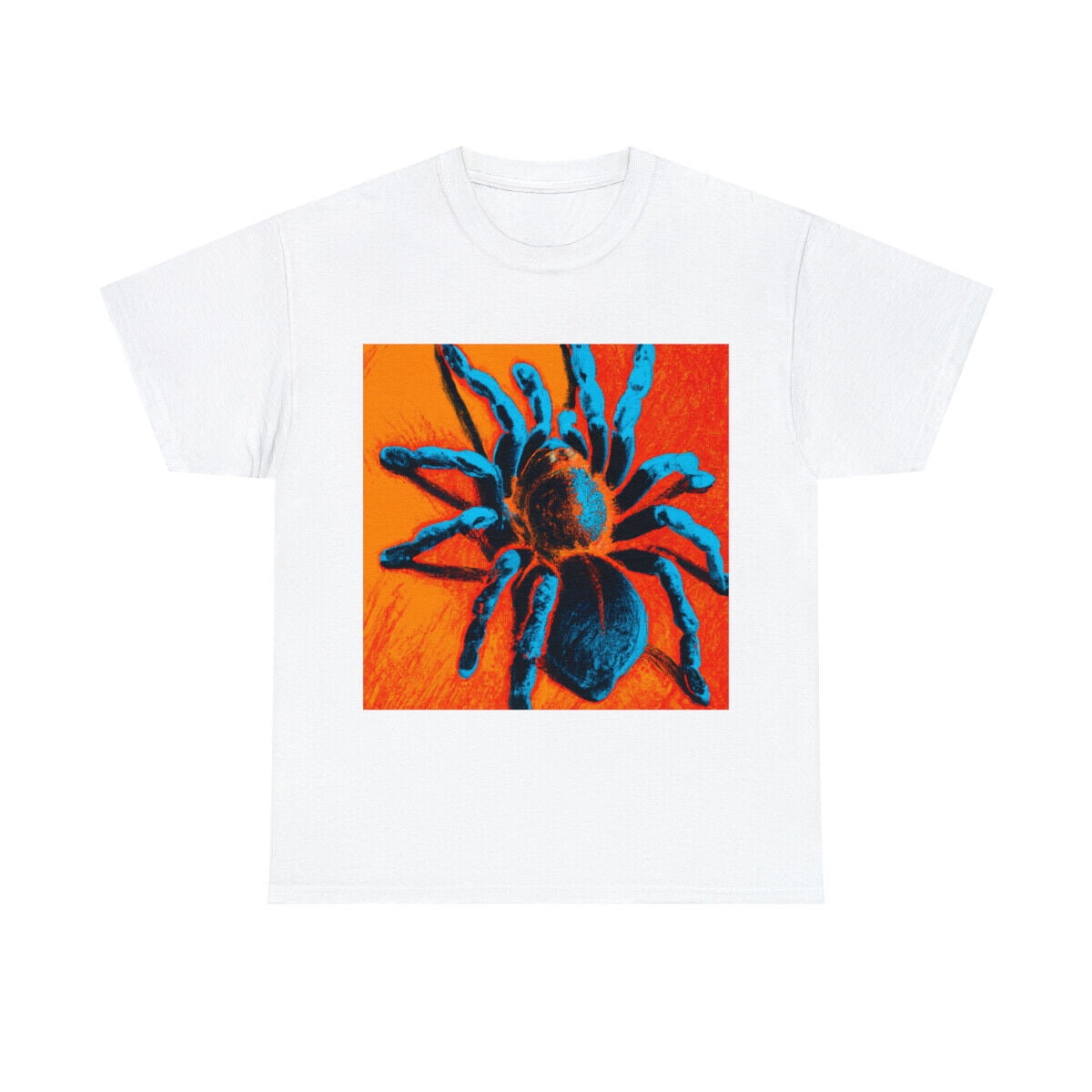 Vintage 90s Style Spider T Shirt Tarantula Art Tee Weird Creepy ...