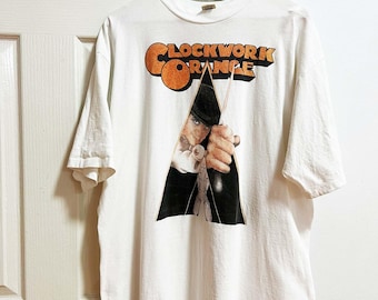Vintage A Clockwork Orange 90s JustSayRock! Movietees T-Shirts Very ...