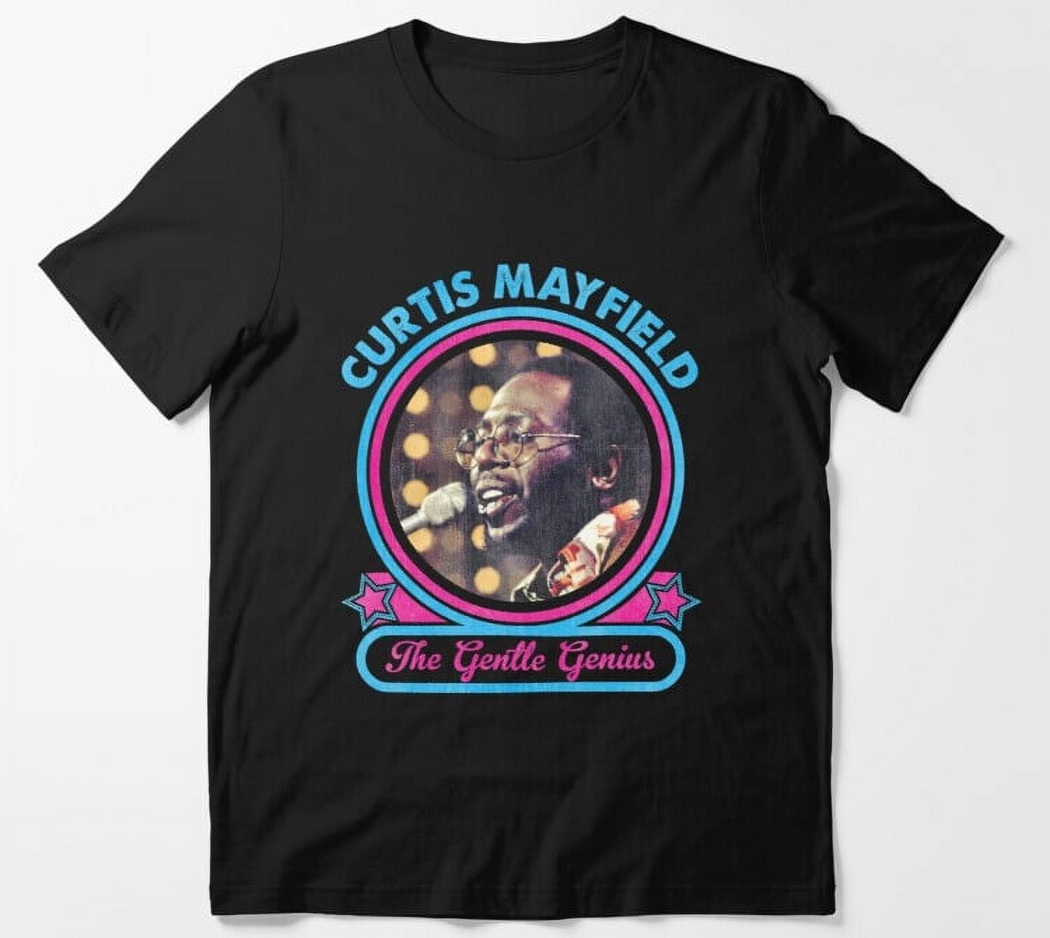 Vintage A Gentle Genius Curtis Mayfield T-Shirt People Get Ready The ...